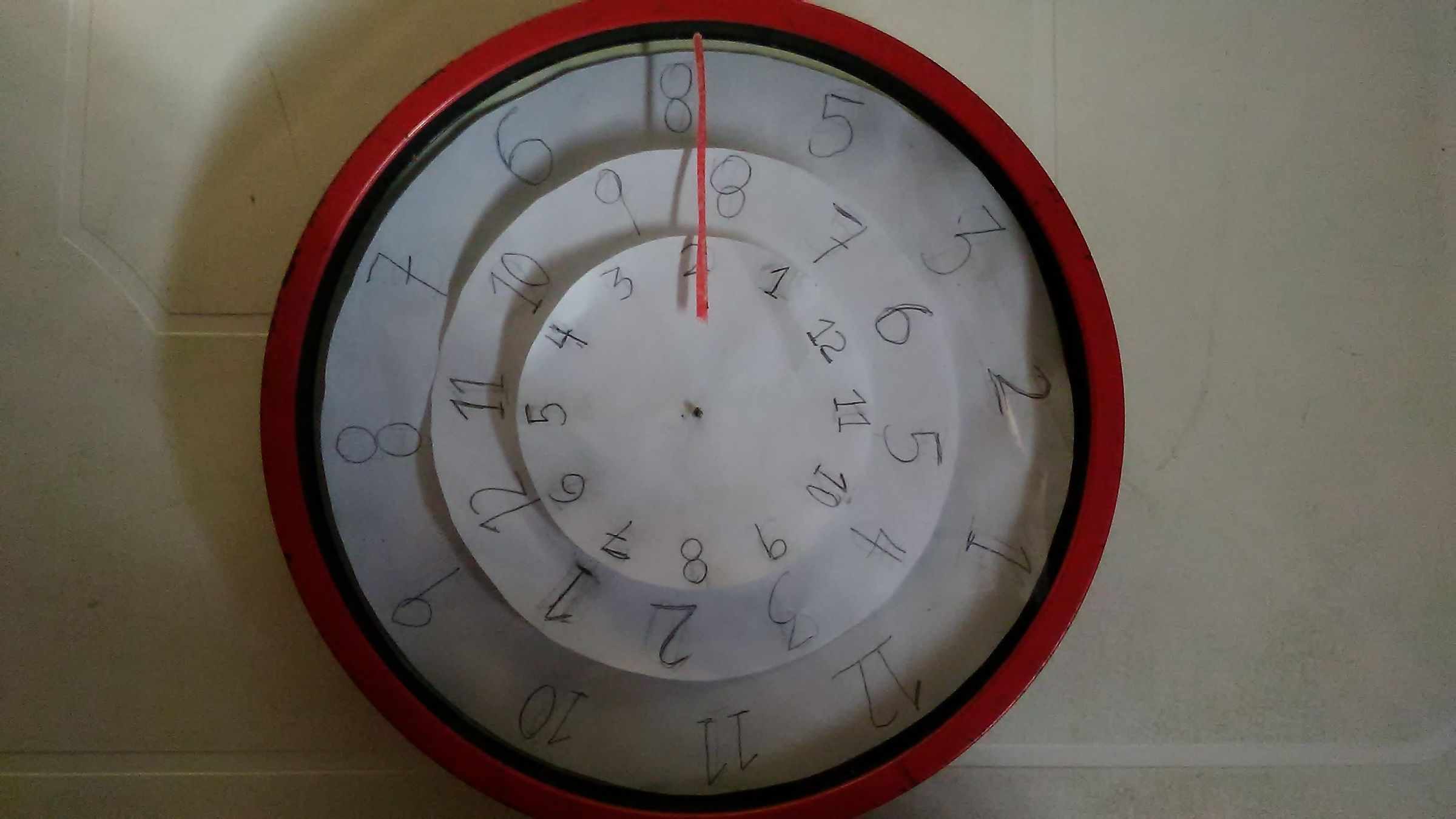 DIY Inverted Clock (circular Clock) - Instructables