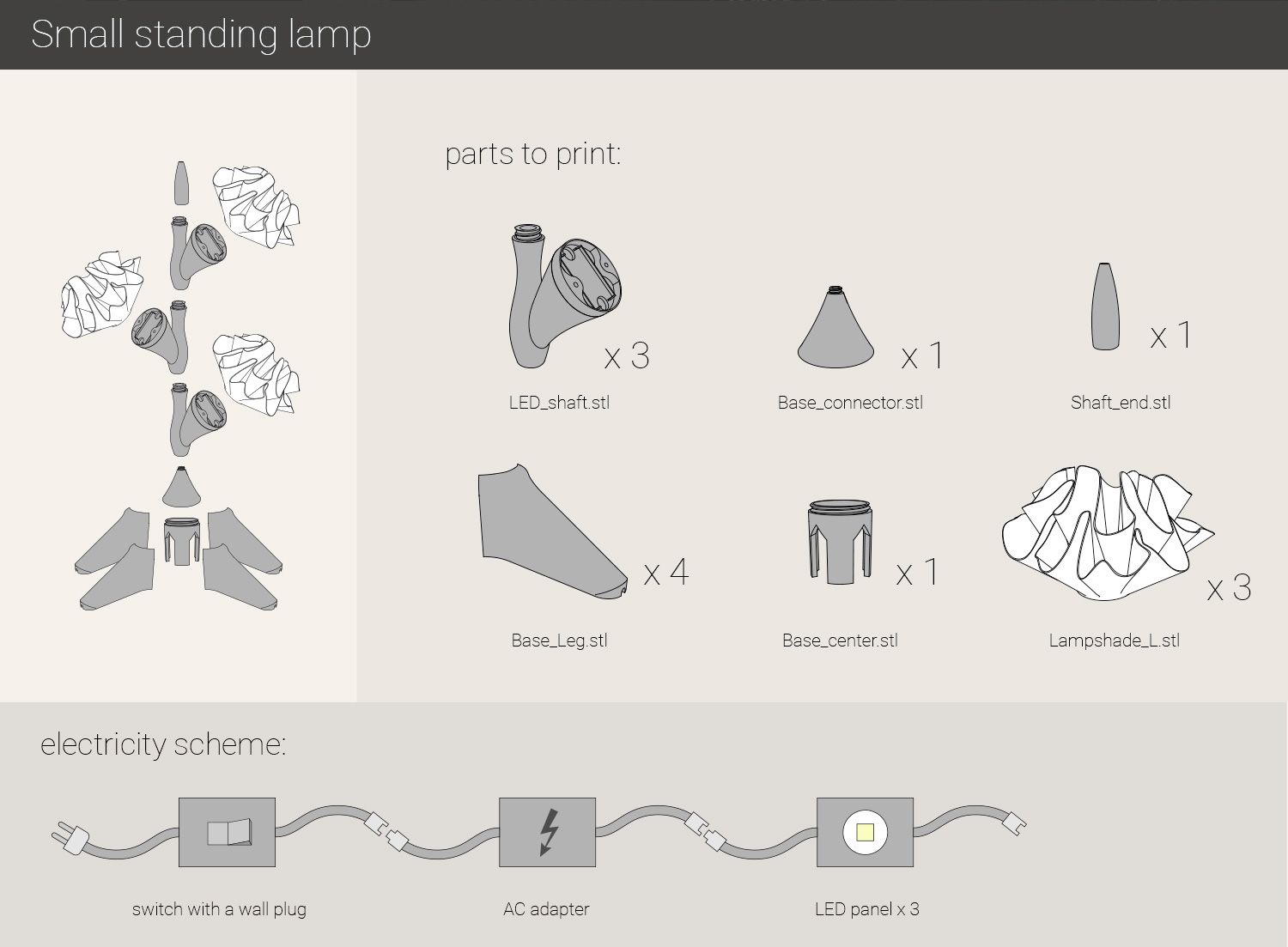3D Printed Modular Lamps : 3 Steps (with Pictures) - Instructables