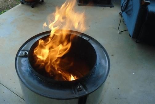 Smokeless Fire Pit From Junk : 7 Steps (with Pictures) - Instructables