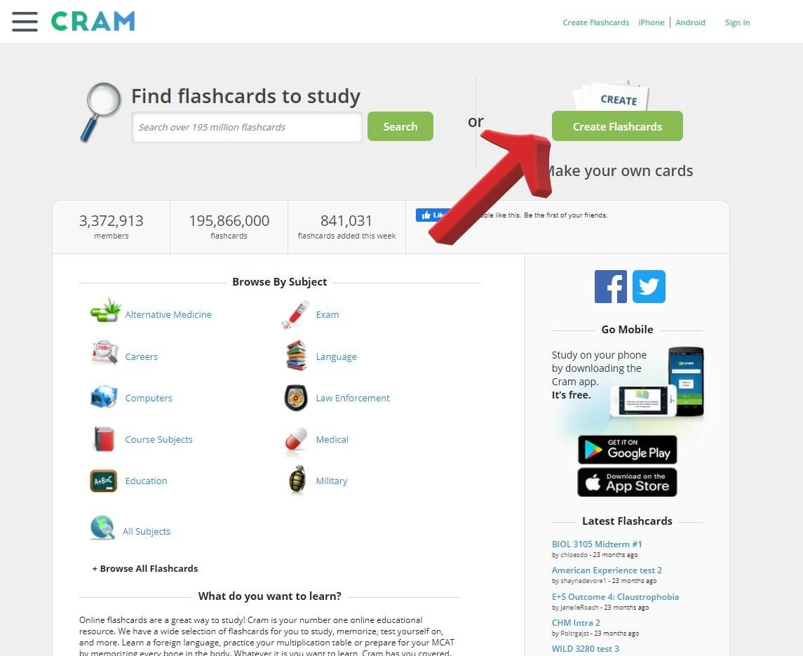 Custom Flashcards With Cram.com : 17 Steps - Instructables