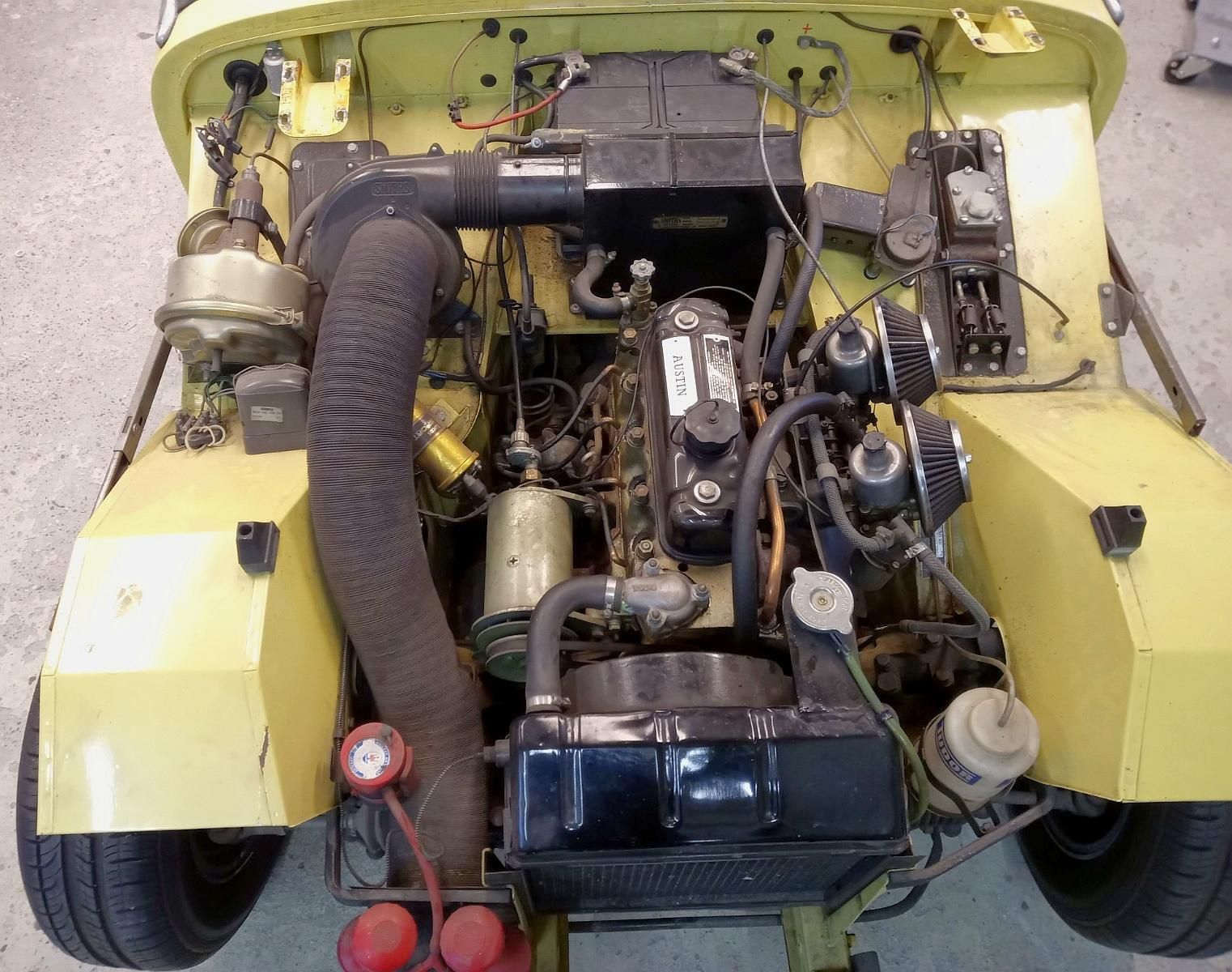 How a Respray Turned Into a Full Restoration of a 1959 Austin Healey ...