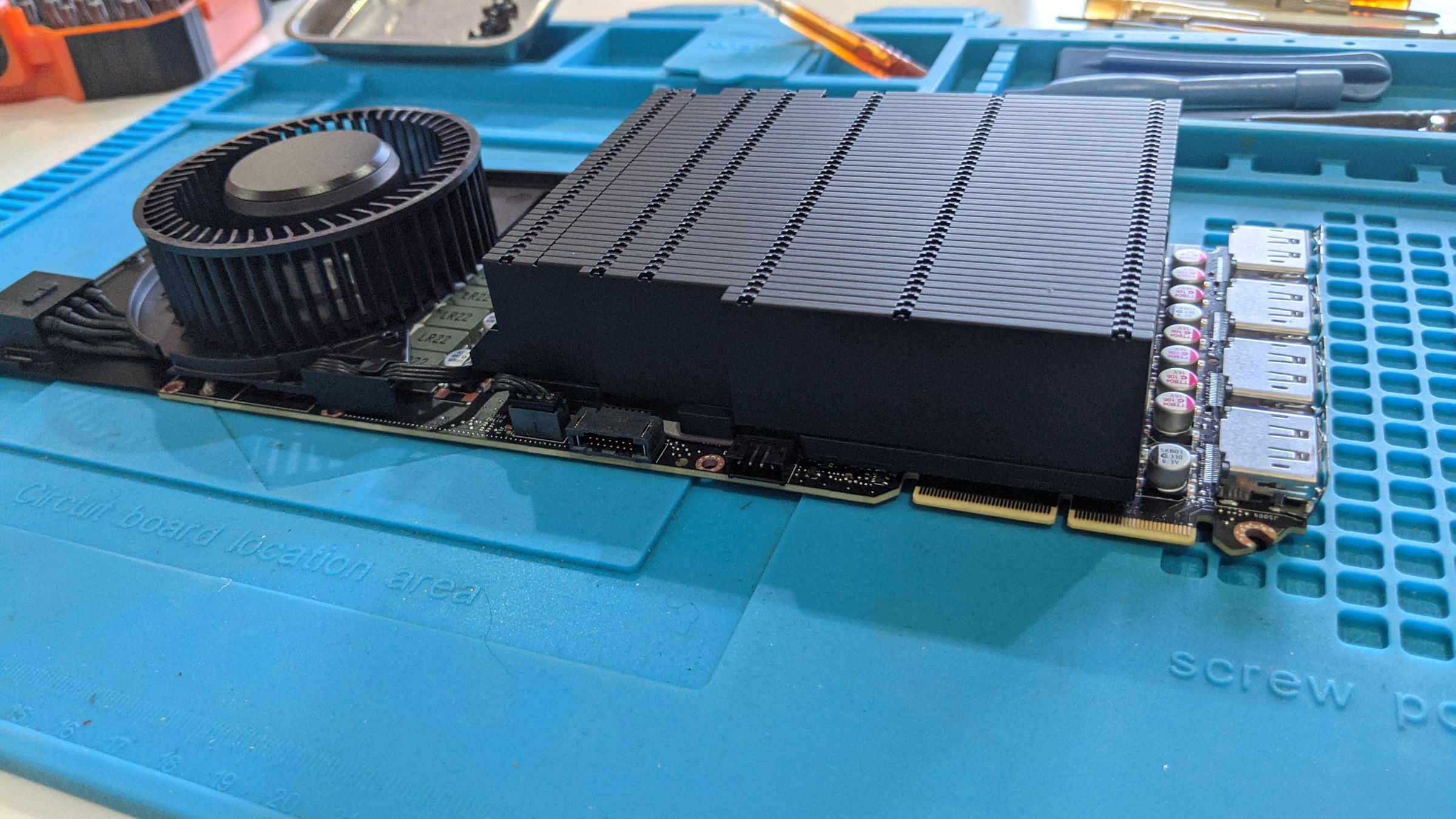 Nvidia PNY RTX A5000 Teardown With Important Sizes Taken : 9 Steps ...