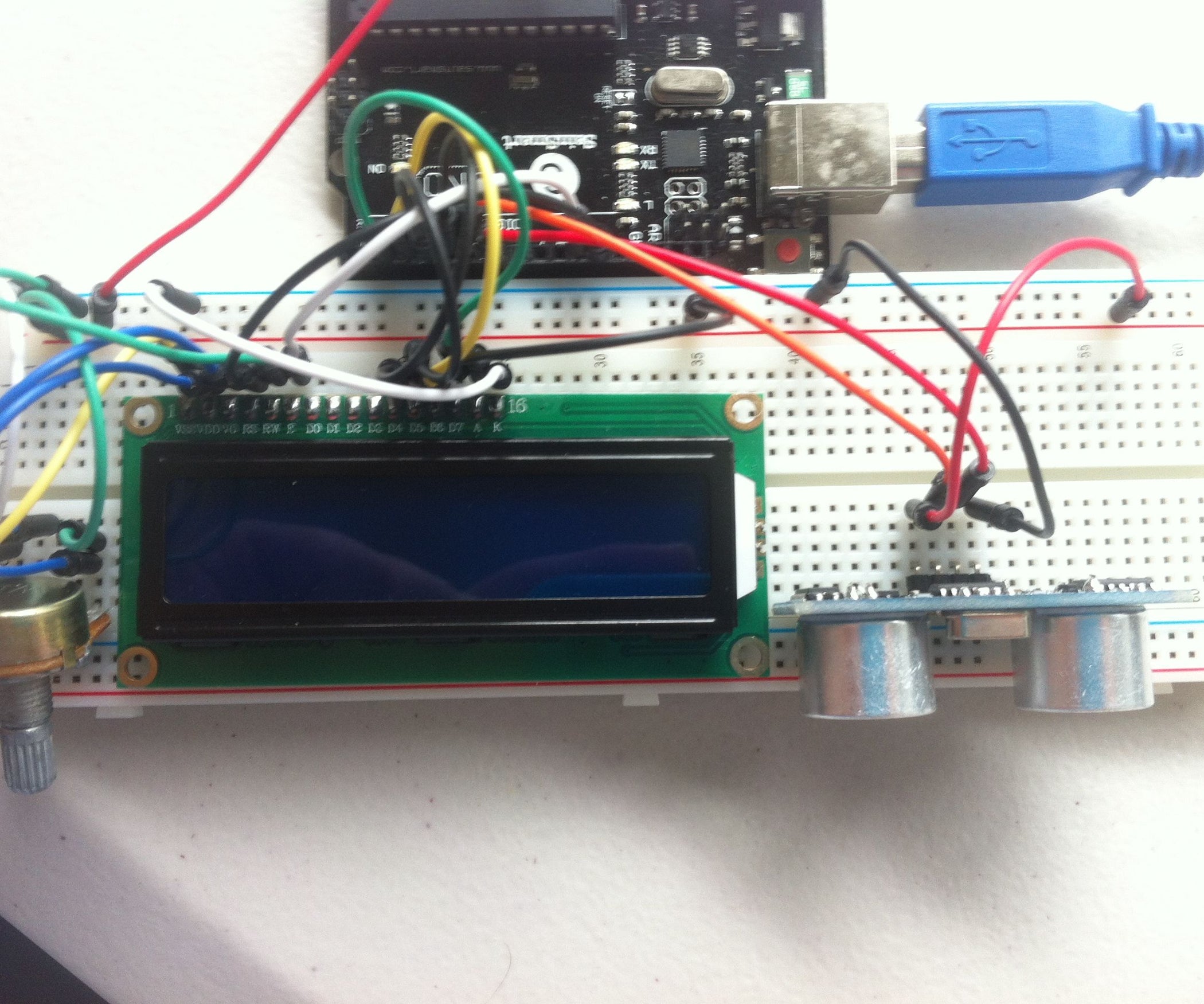 Arduino Measuring Tape 5 Steps Instructables