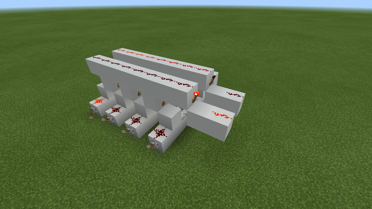 Redstone Addition Calculator in Minectaft : 6 Steps - Instructables