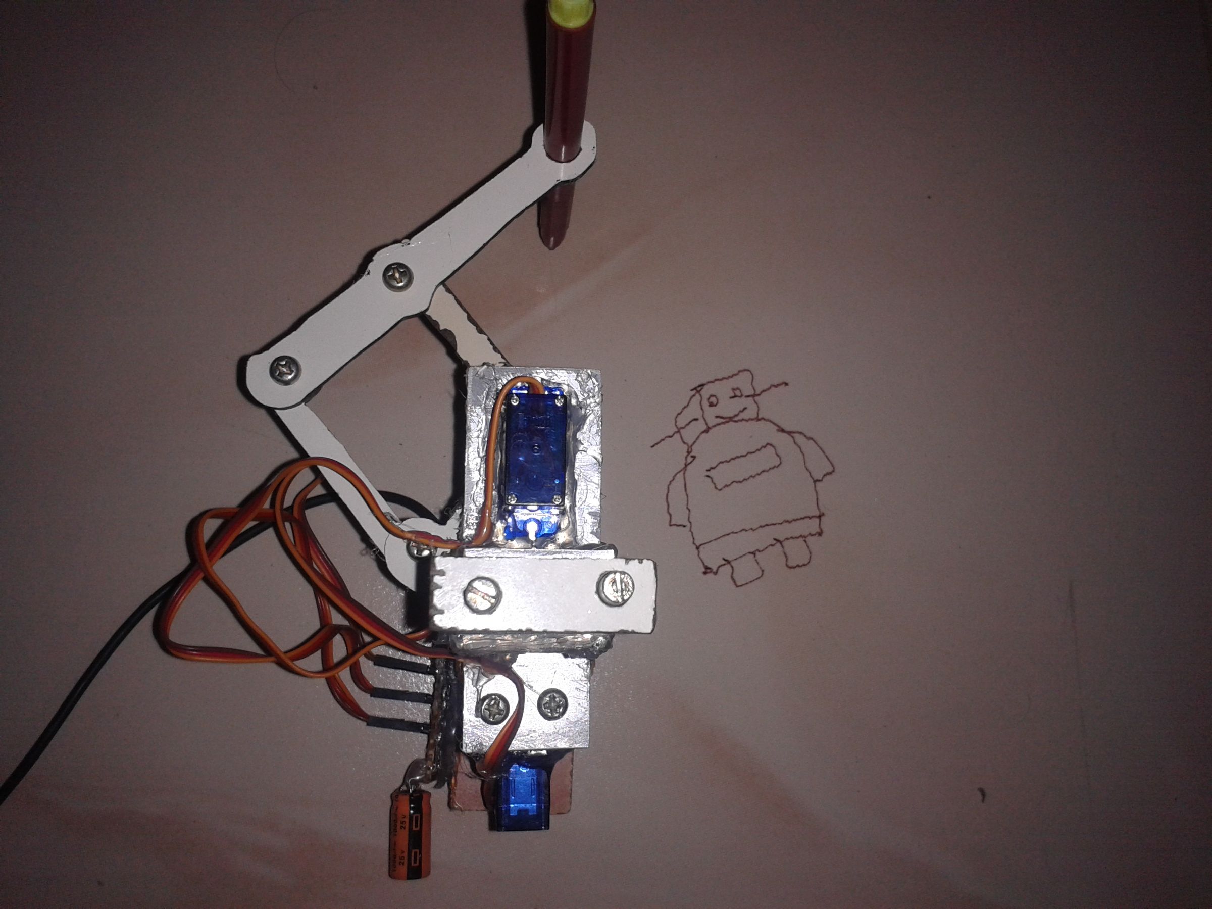 Cute Drawing Buddy V1, SCARA Robot - Arduino : 20 Steps (with Pictures ...