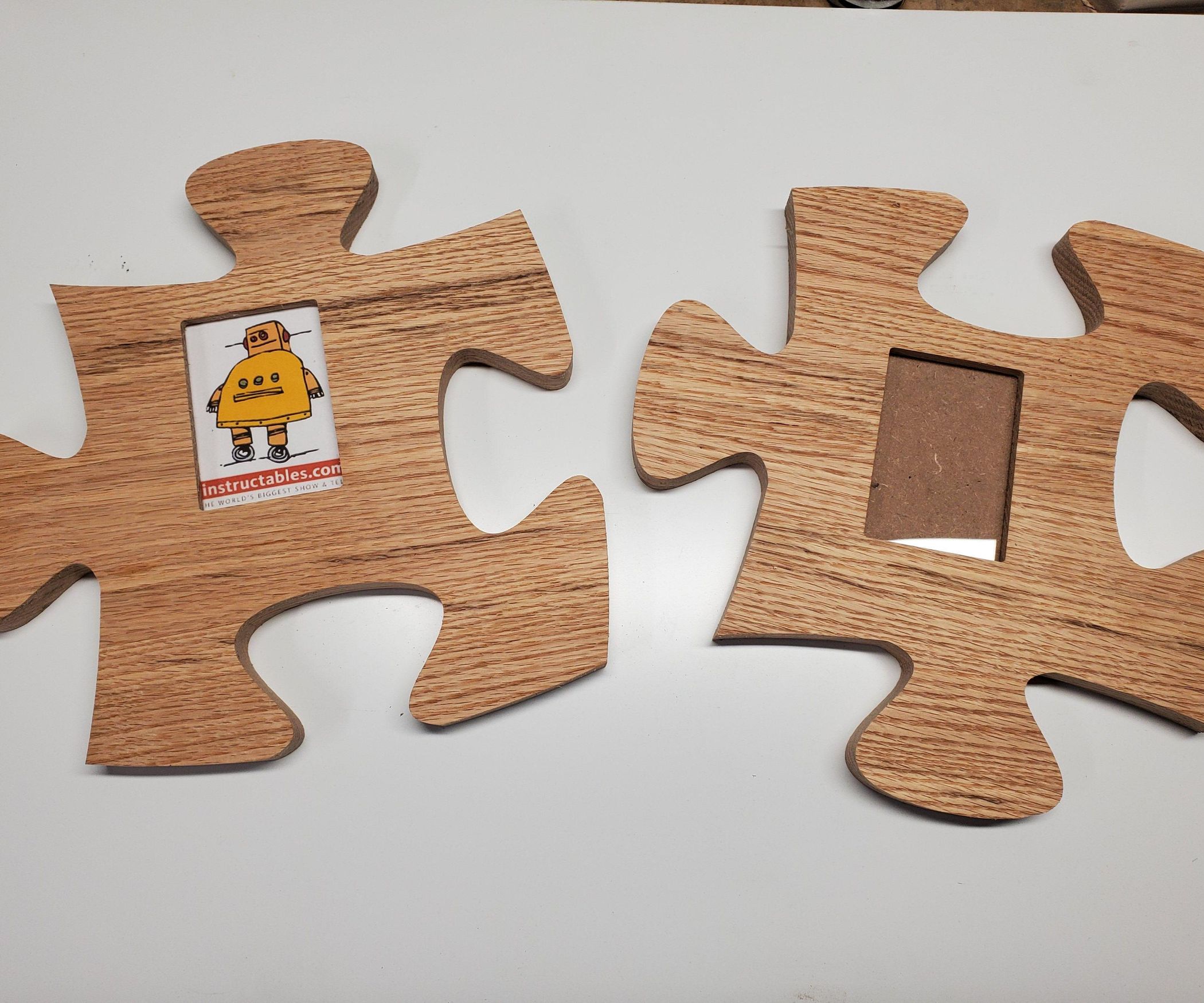 Puzzle Piece Picture Frames : 7 Steps (with Pictures) - Instructables