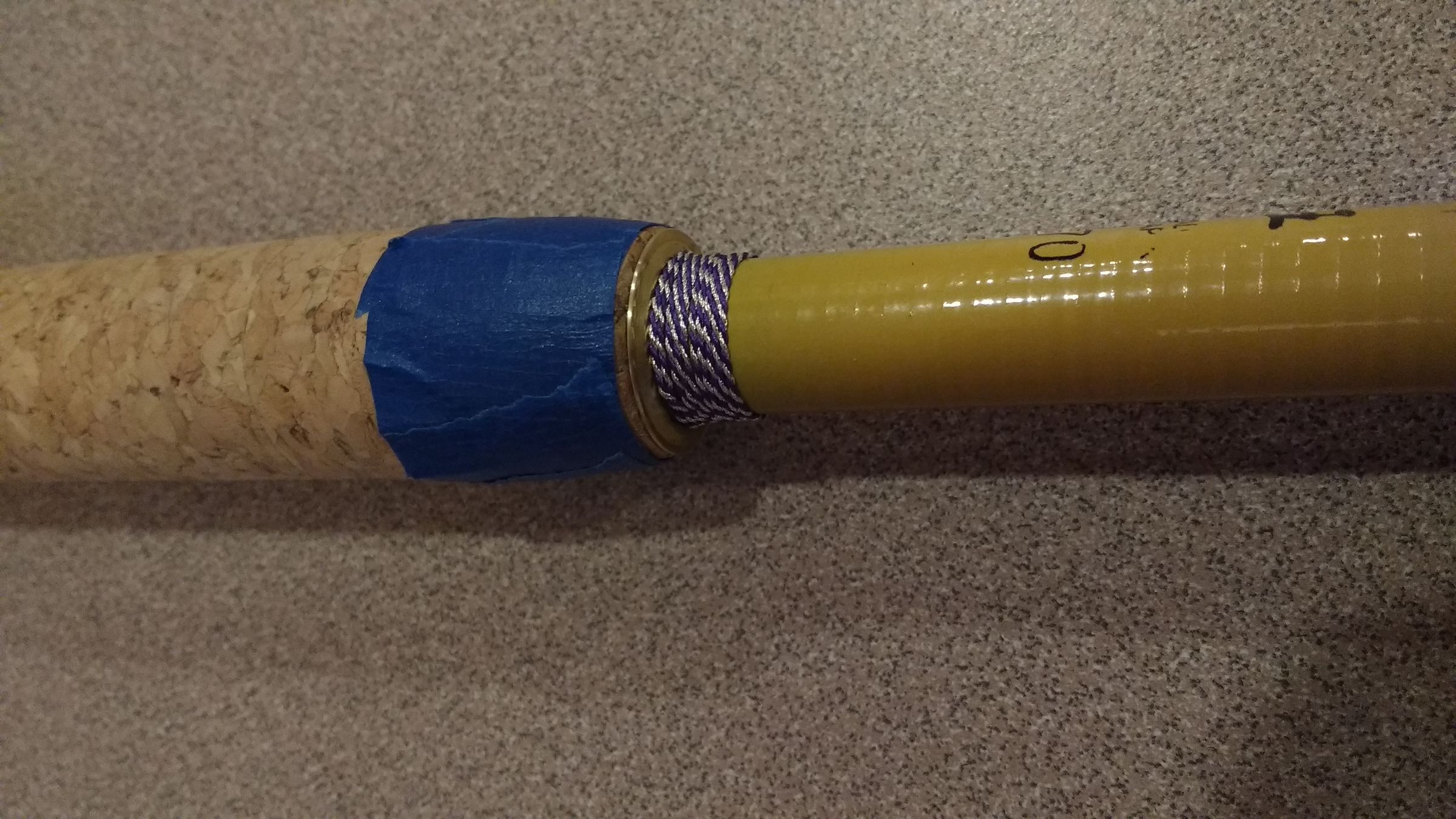 Wine Cork Fishing Rod Grip Made on a Metalworking Lathe : 9 Steps (with ...