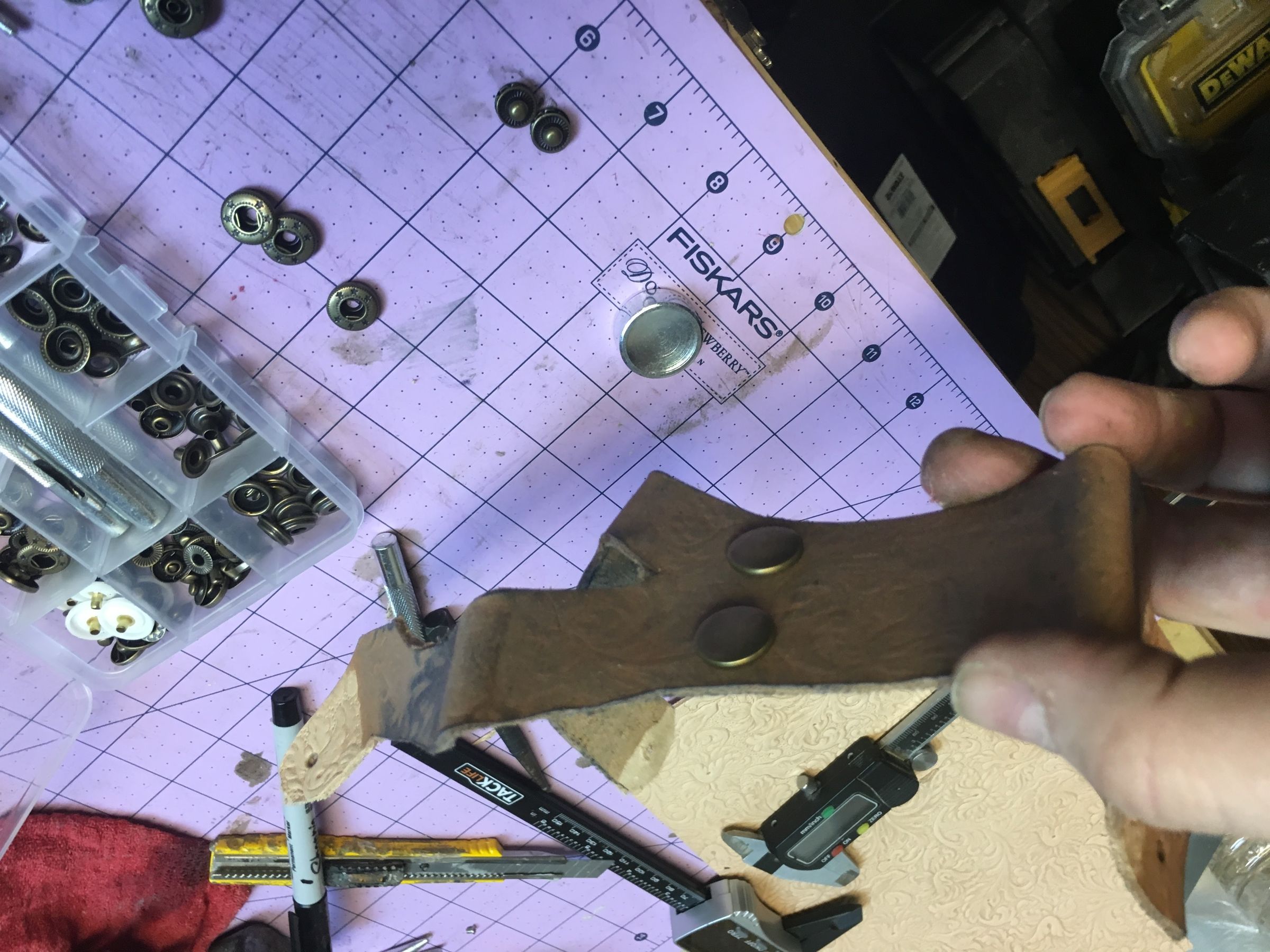 Custom Leather Caliper Holster : 8 Steps (with Pictures) - Instructables