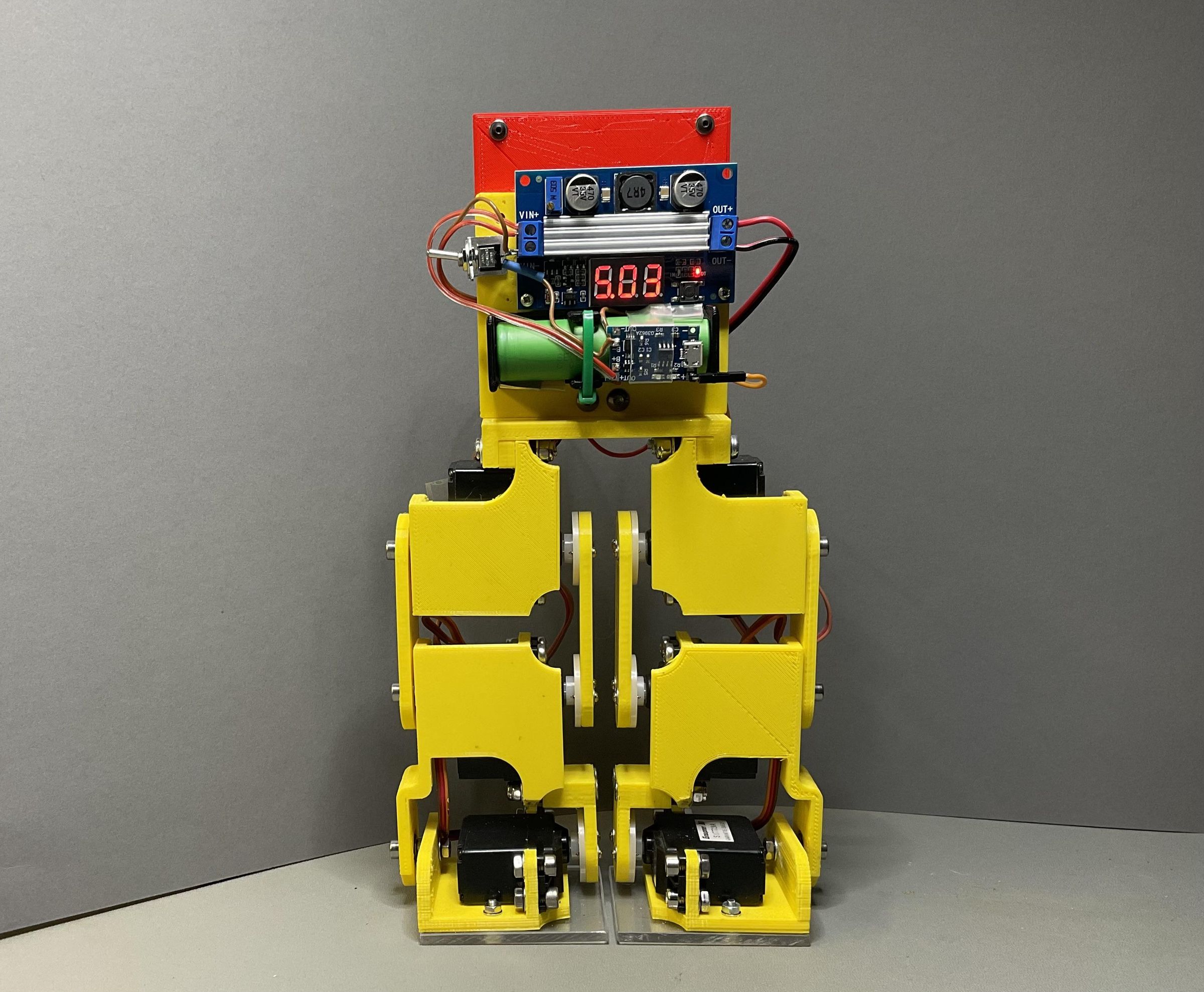 Poor Man's Bi-ped Robot Hardware - Using RP2040 and Micropython : 3 ...