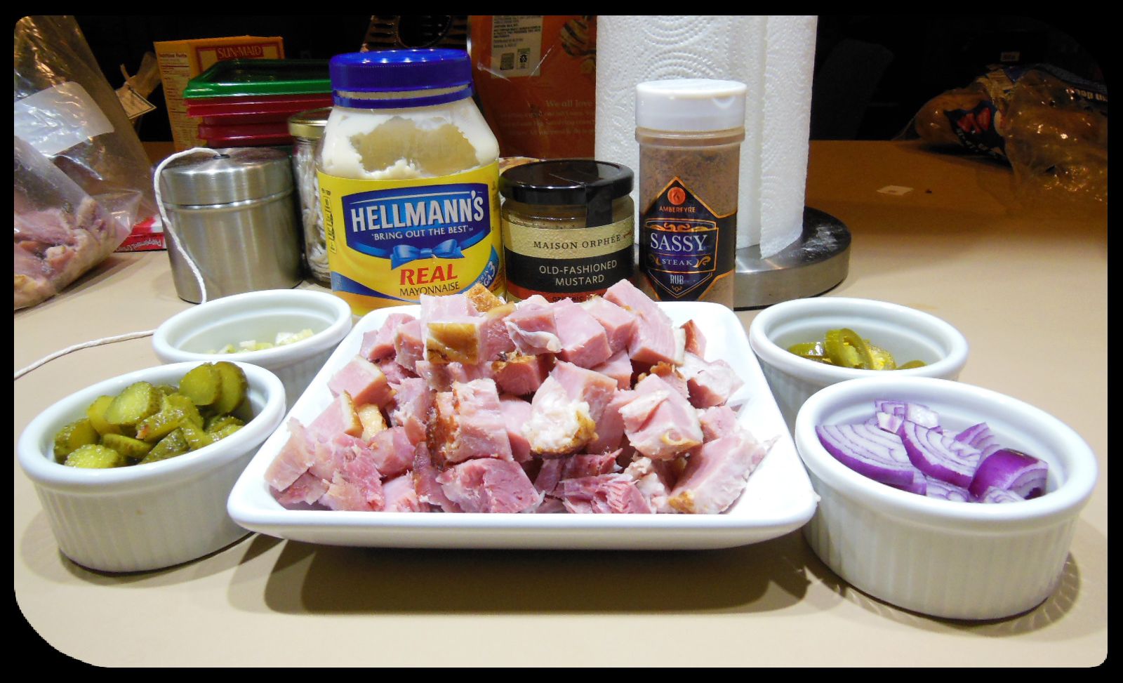 Ham Salad - Sassy Style! : 3 Steps (with Pictures) - Instructables