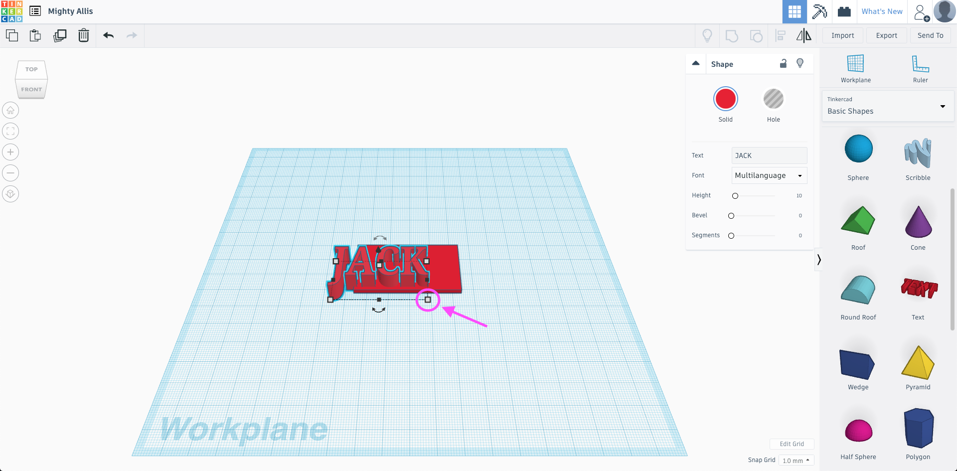 TinkerCAD Key Tag Tutorial : 6 Steps - Instructables