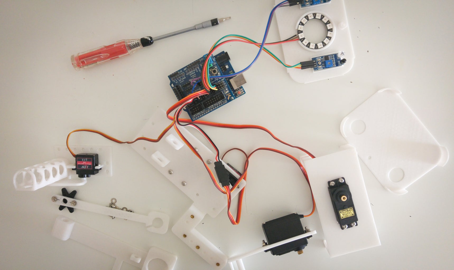 Arduino Robot Catapult 3 Steps With Pictures Instructables