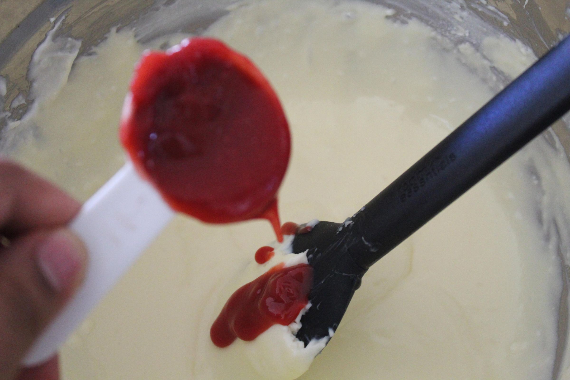 Strawberry Double Fromage Cheesecake : 4 Steps (with Pictures ...