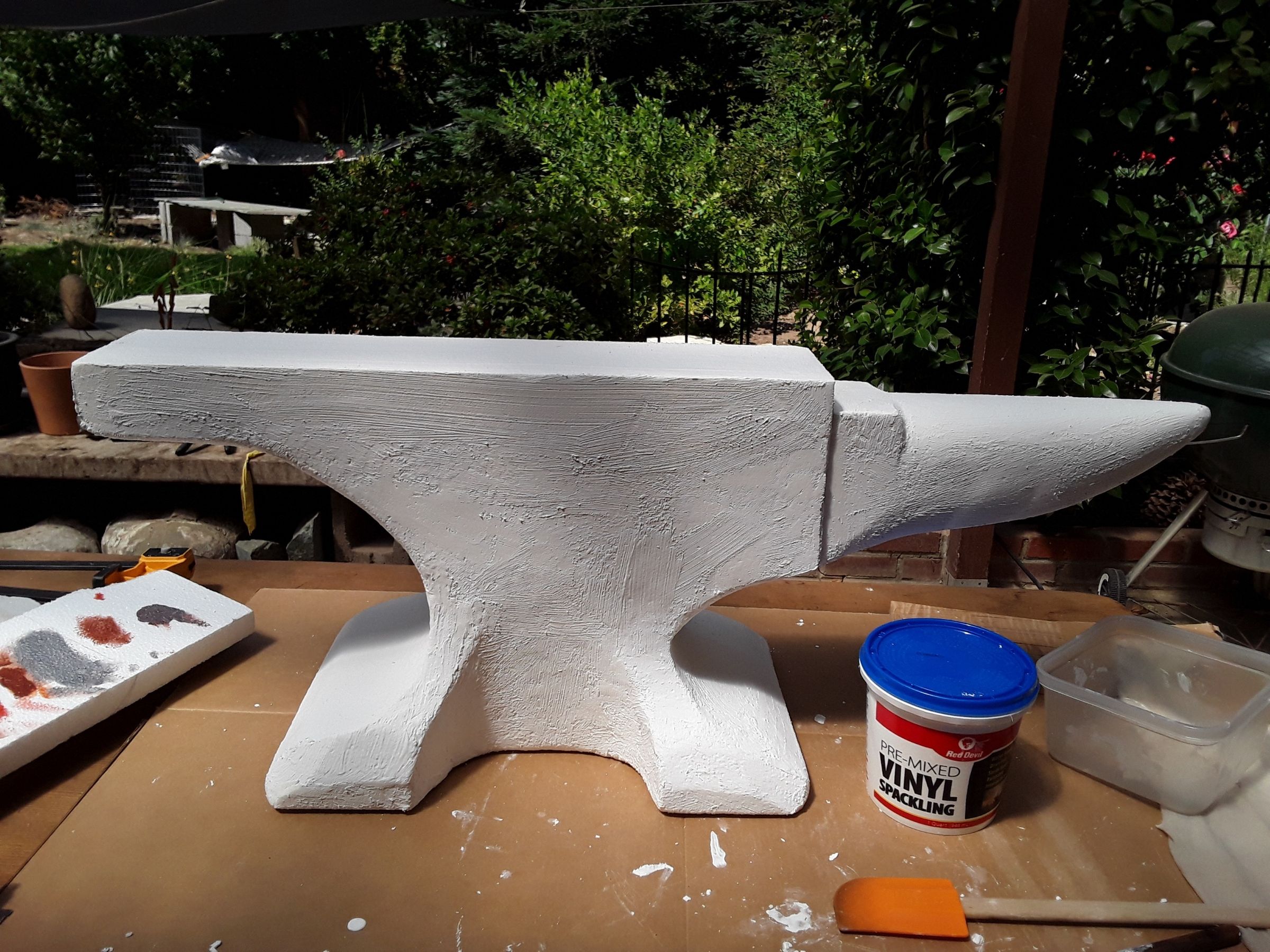 ACME Anvil Prop From Recycled Styrofoam : 6 Steps (with Pictures ...