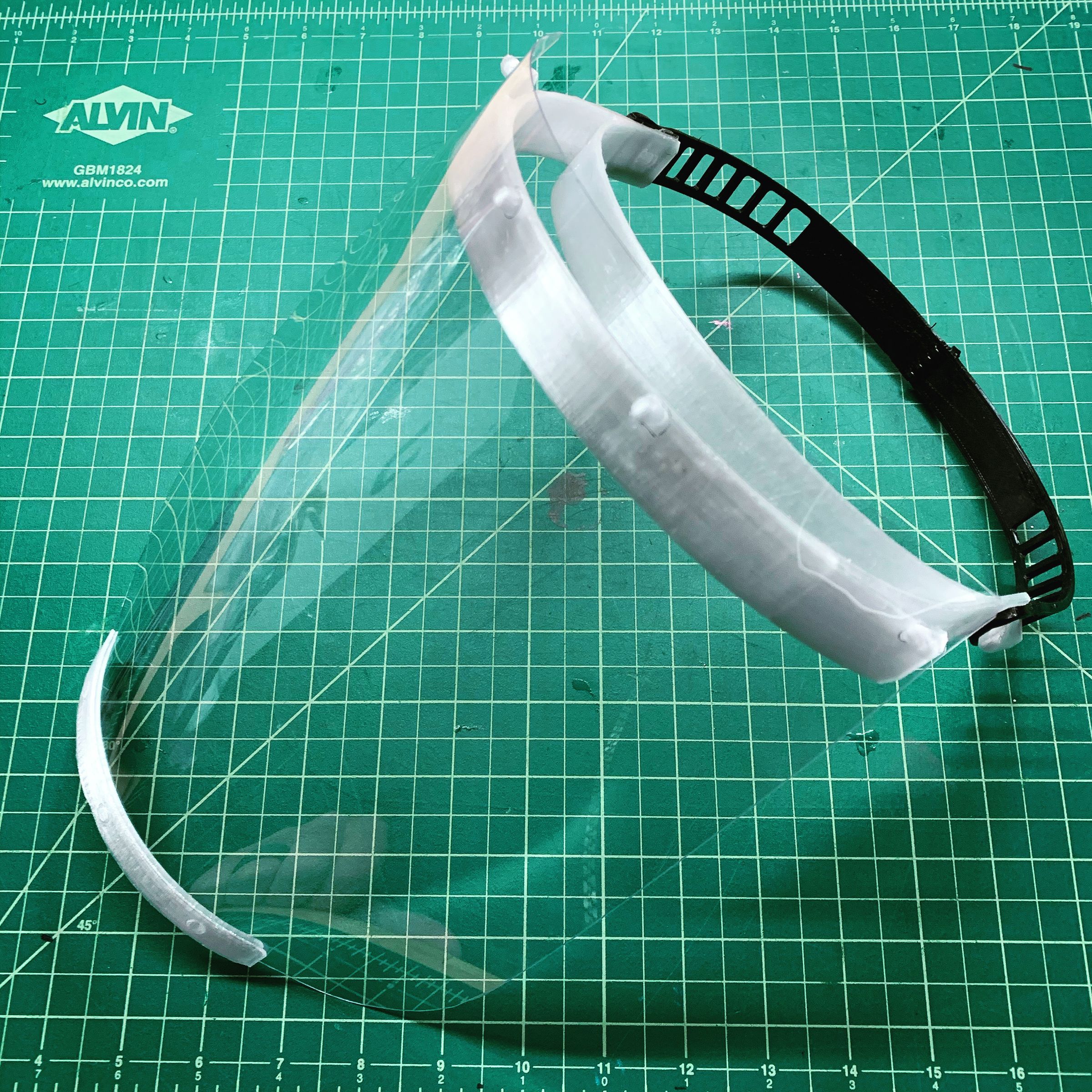 3D Printed Medical Face Shield Strap - Instructables