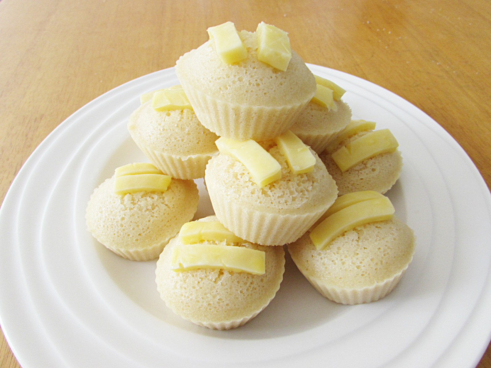 Steamed Butter Muffins With Cheese (Butter Puto) (with Pictures ...