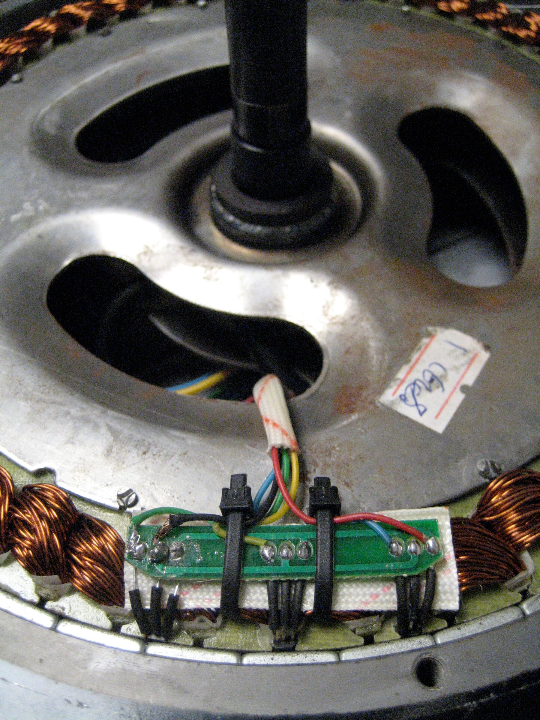 Electric Bike Hub Motor - How to Replace a Hall-effect Sensor : 5 Steps ...