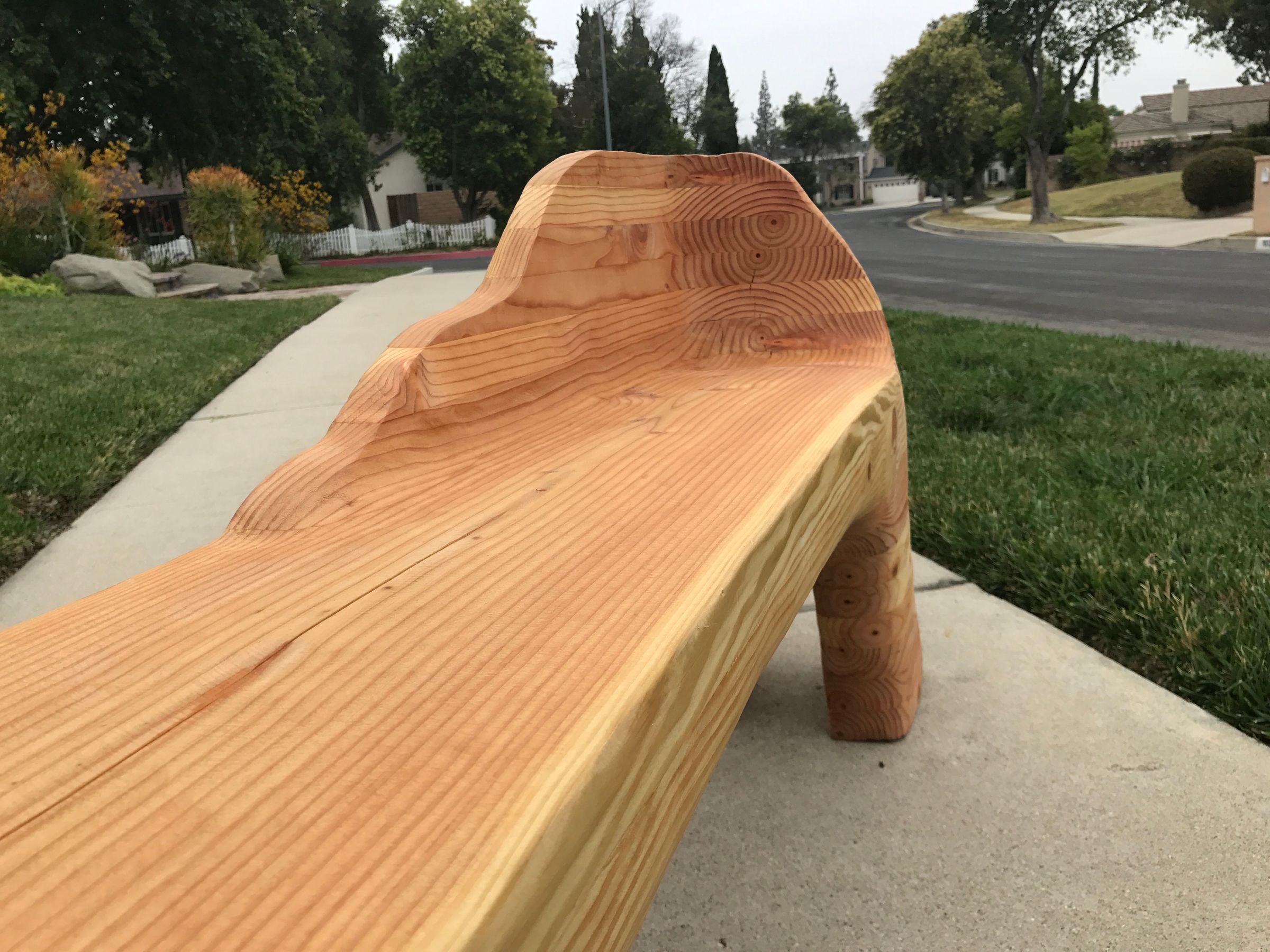 Power-Carved Lounge Bench : 14 Steps (with Pictures) - Instructables