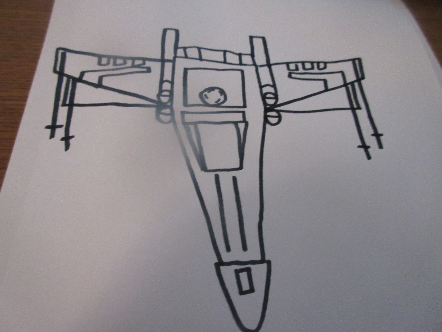 How to Draw an X-Wing Fighter - Instructables