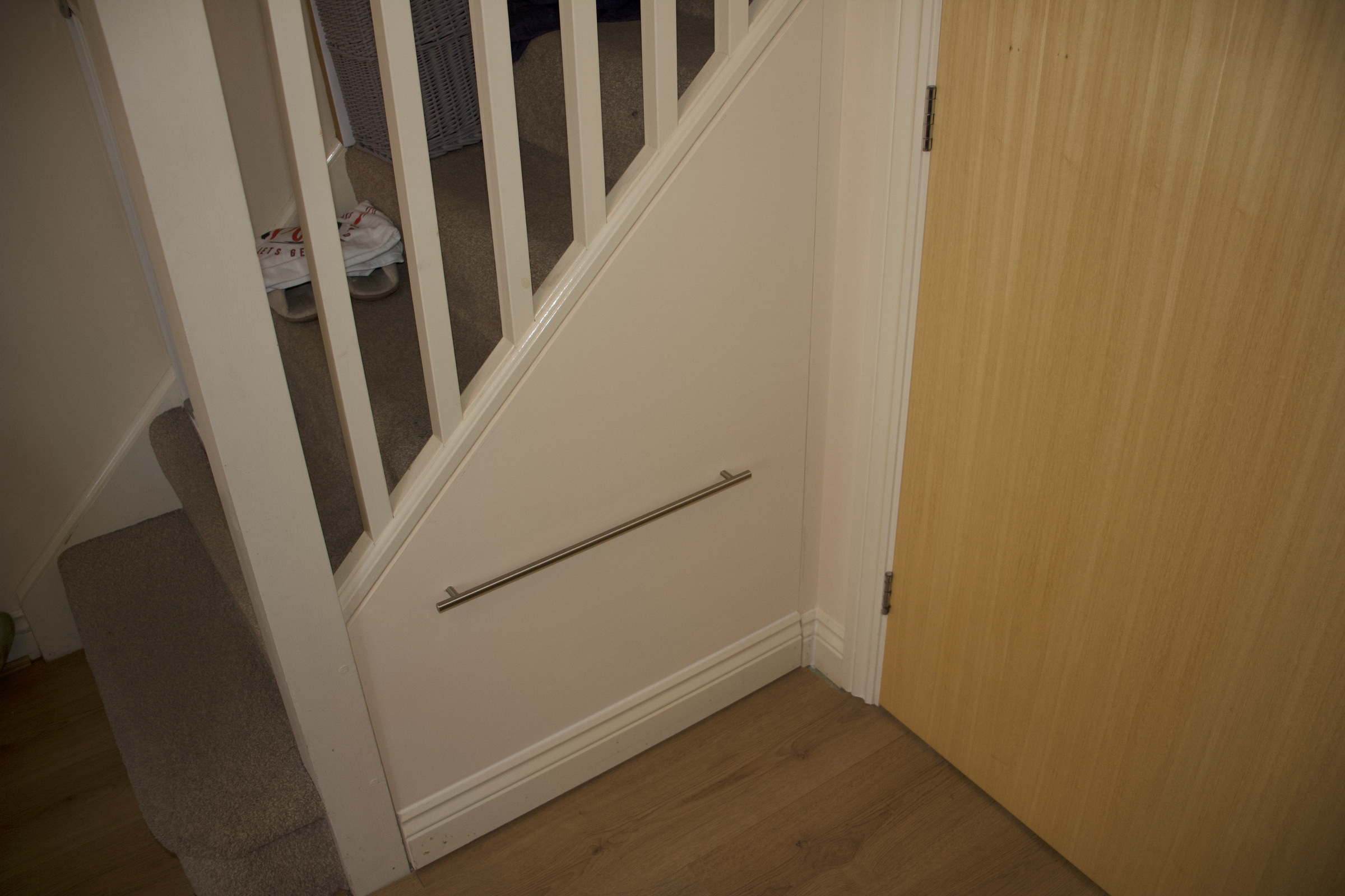 How to Make a Secret and Concealed Under Stairs Cupboard. : 12 Steps ...