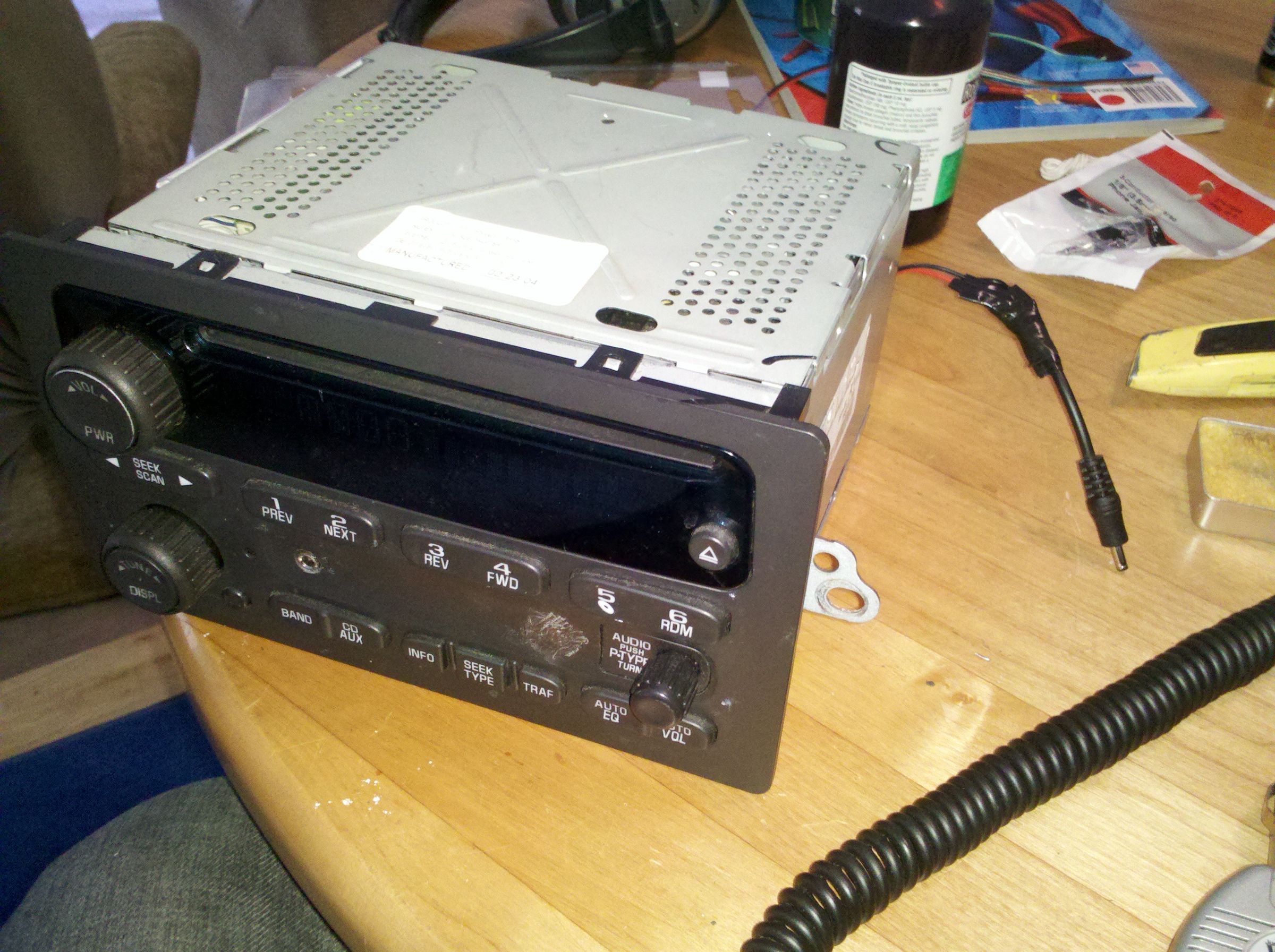 Hack a Gm Radio Under 40$ : 7 Steps - Instructables