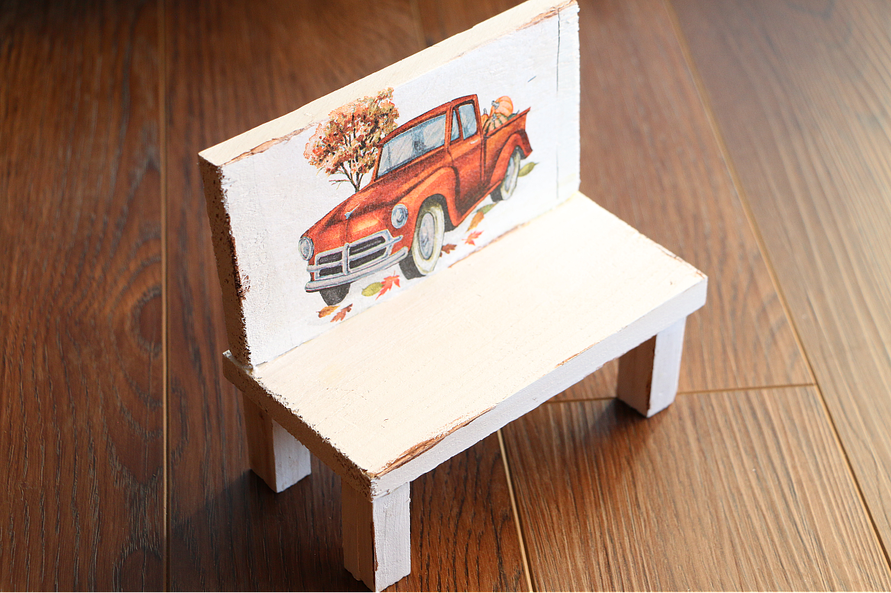 Mini Wood Fall Bench : 8 Steps (with Pictures) - Instructables