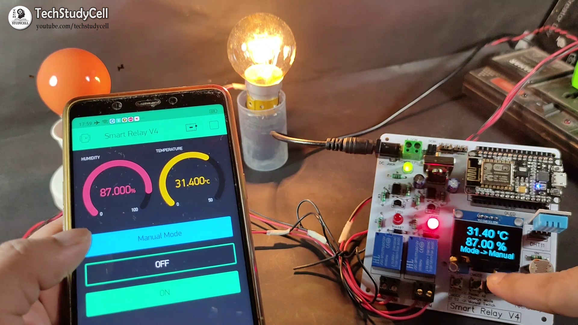 How to Make IoT Based Home Automation With NodeMCU Sensors Control ...