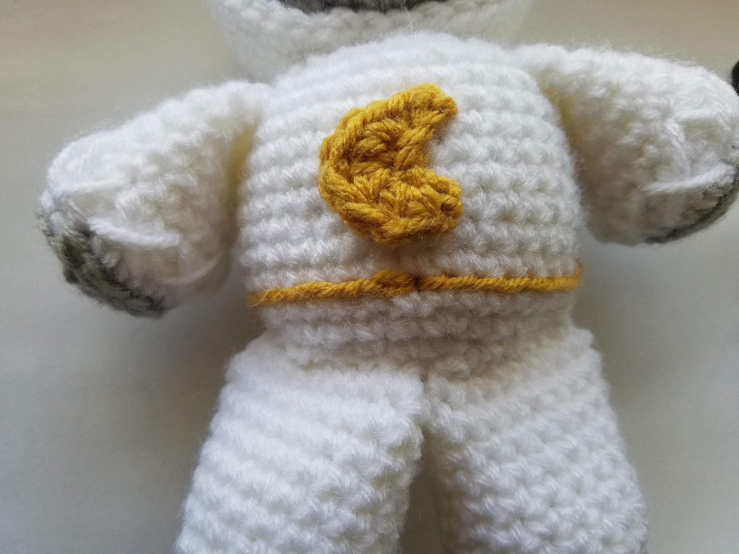 Easy Crochet Moon Knight Plush Toy (A Step-by-Step Visual Guide) : 10 ...