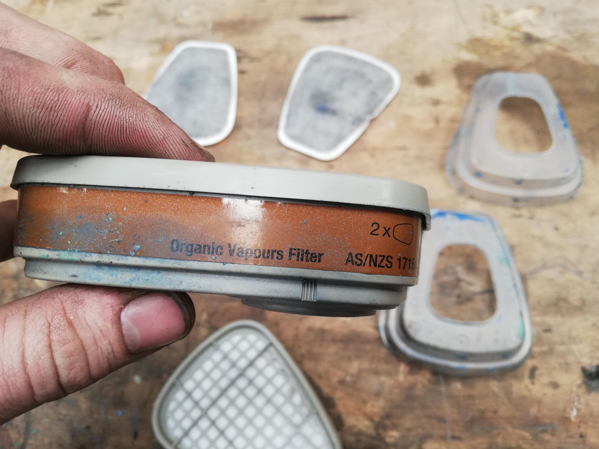 Re-Activate Organic Vapour Breathing Mask Filters : 5 Steps (with ...