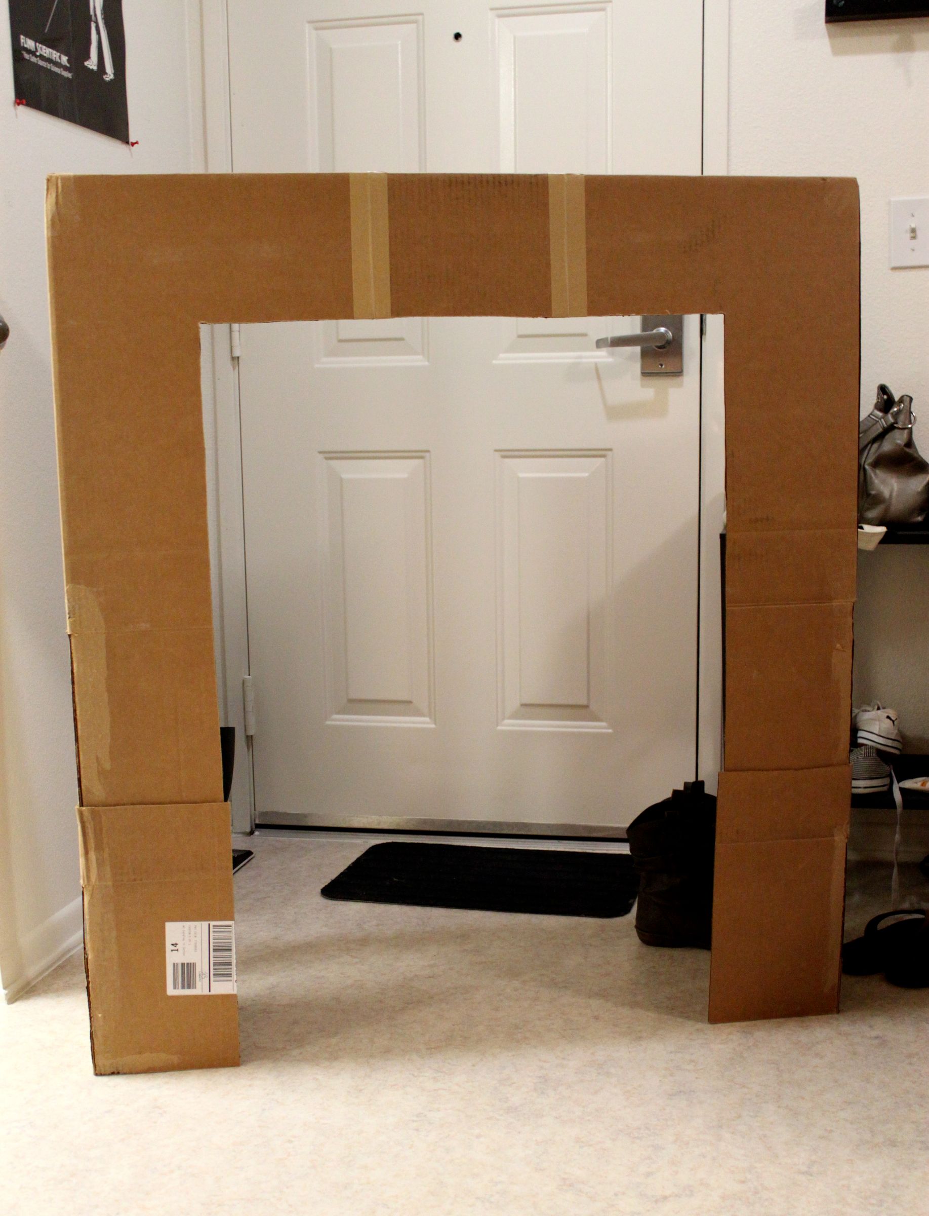 Cardboard Faux Fireplace : 6 Steps (with Pictures) - Instructables