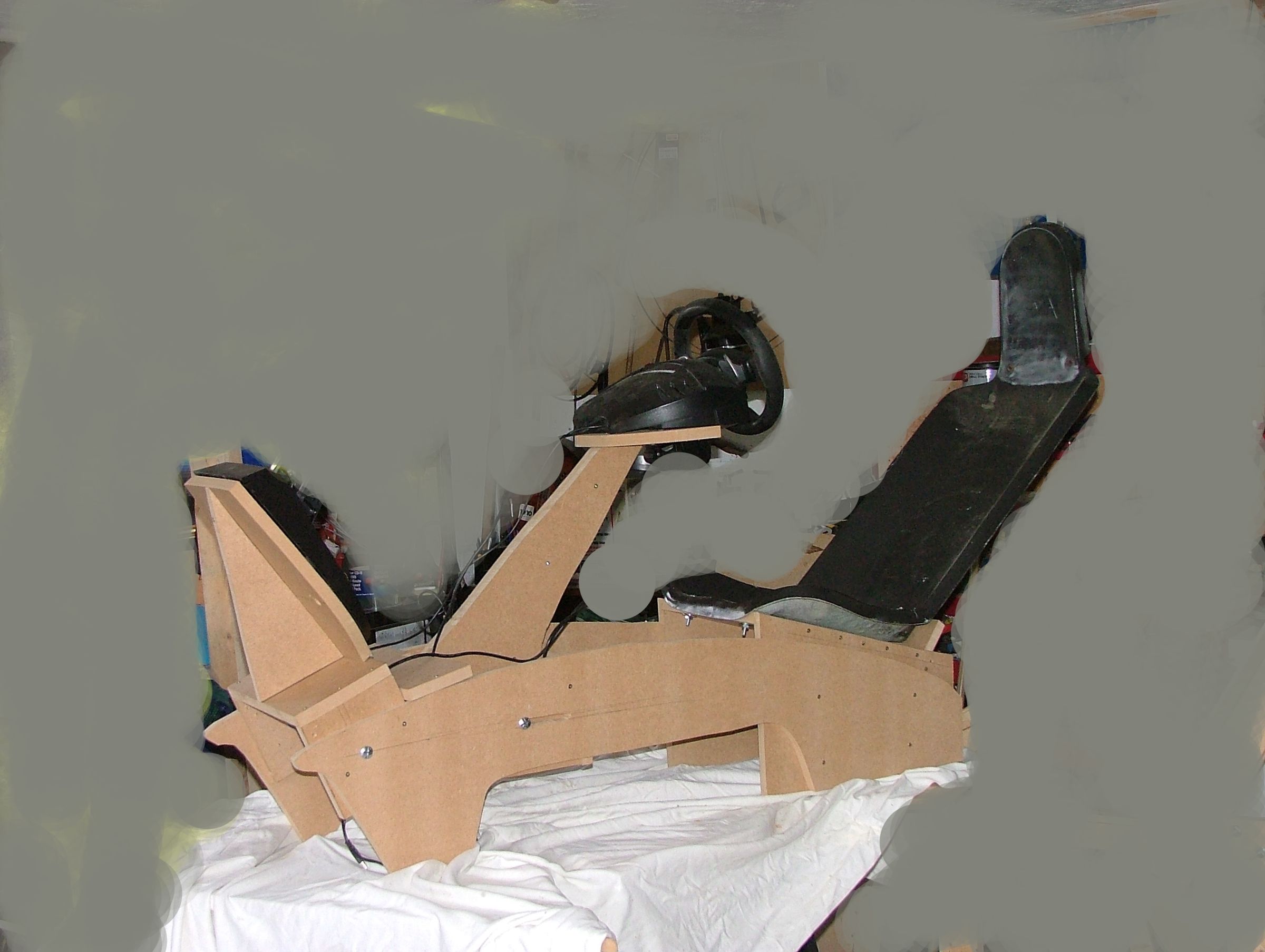 Driving Simulator Seat : 8 Steps - Instructables