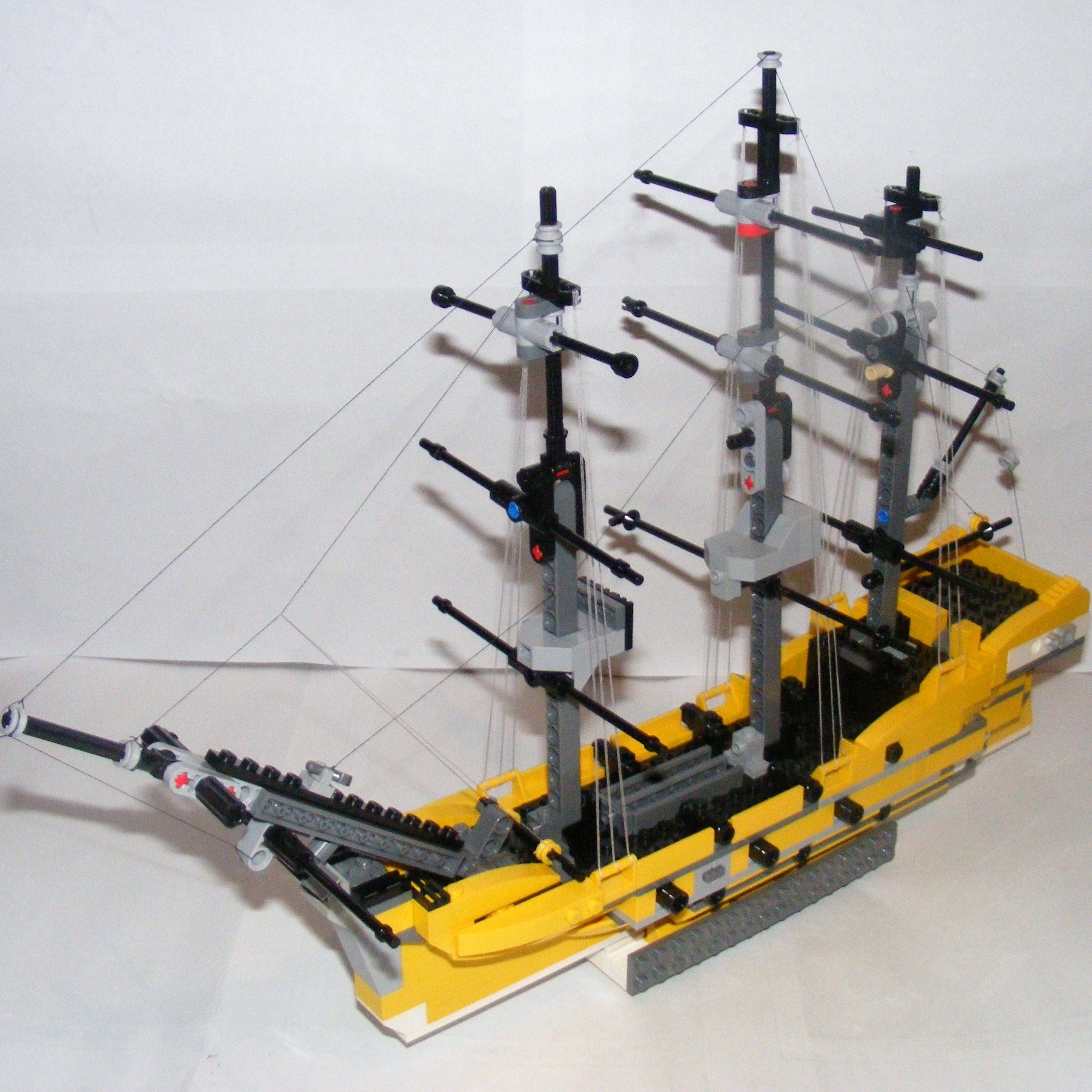 Lego HMS Victory With Rigging! - Instructables