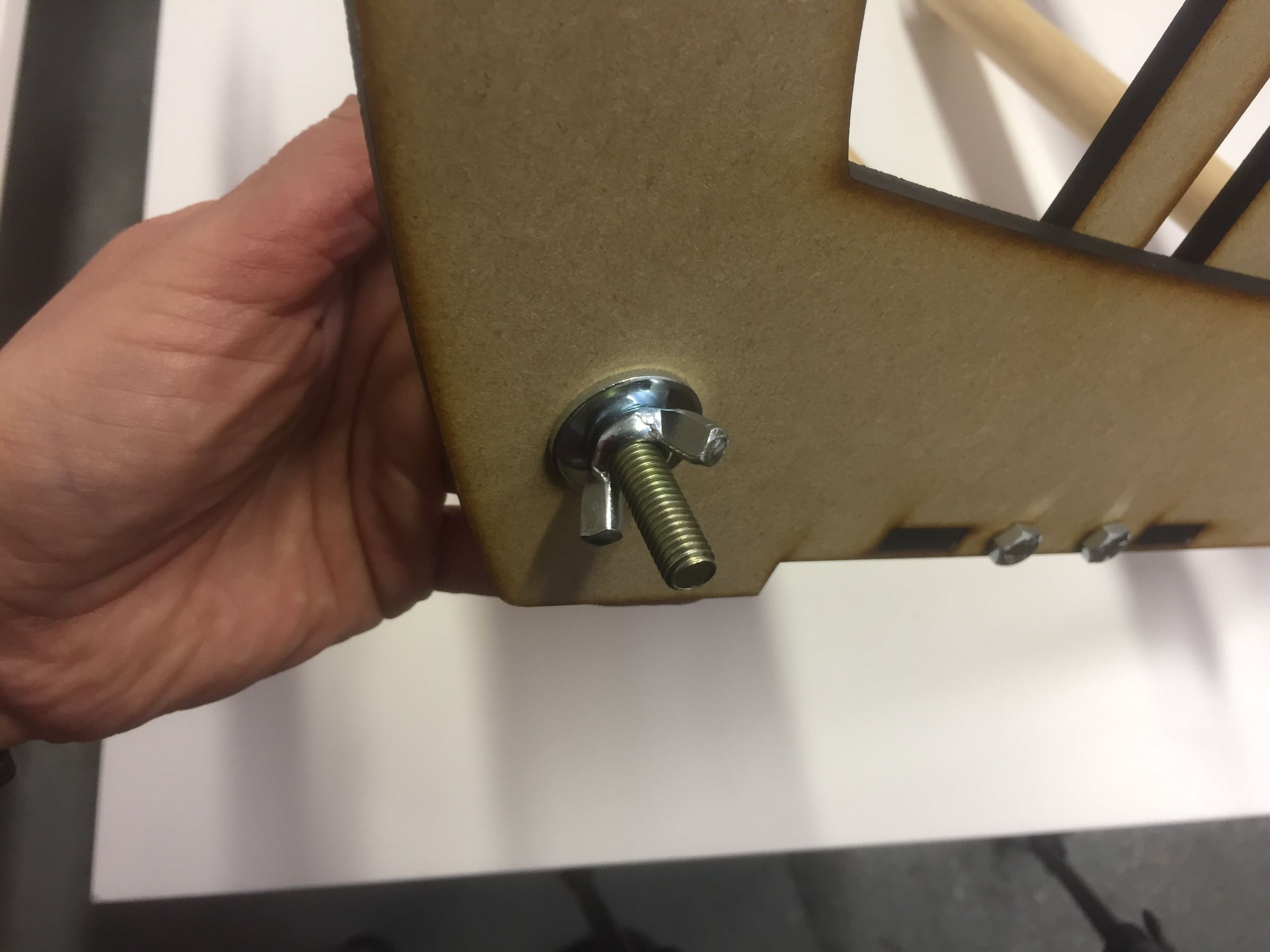 DIY Laser Cut Rigid Heddle Loom - Part 1: Building the Loom : 29 Steps ...