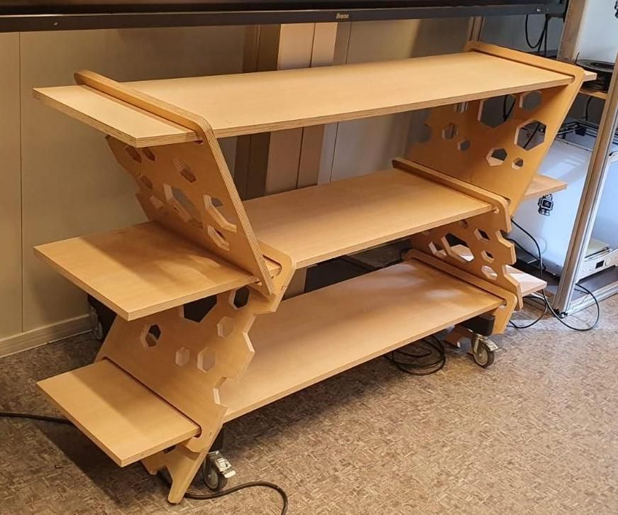 CNC Polygon Shelf : 4 Steps - Instructables