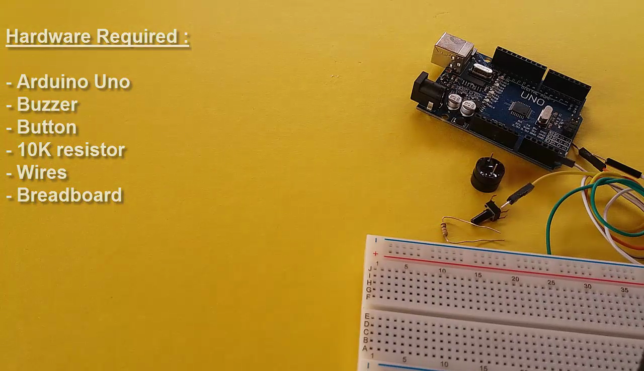 Arduino - Button Buzzer Melody : 4 Steps - Instructables