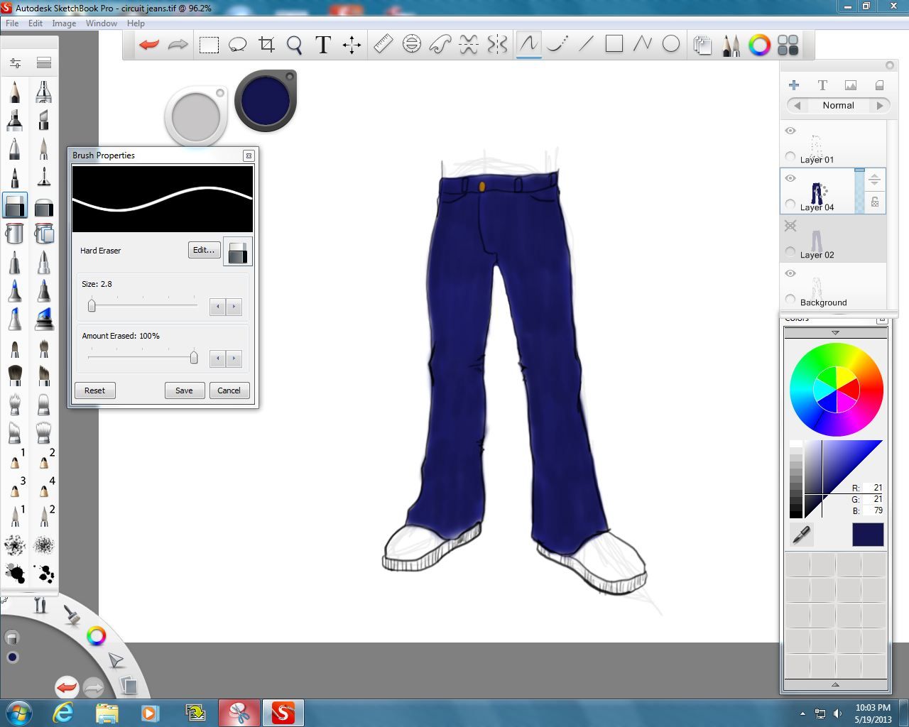 Electric Schematic Pants or ESPs (Sketchbook Pro 6) : 5 Steps ...