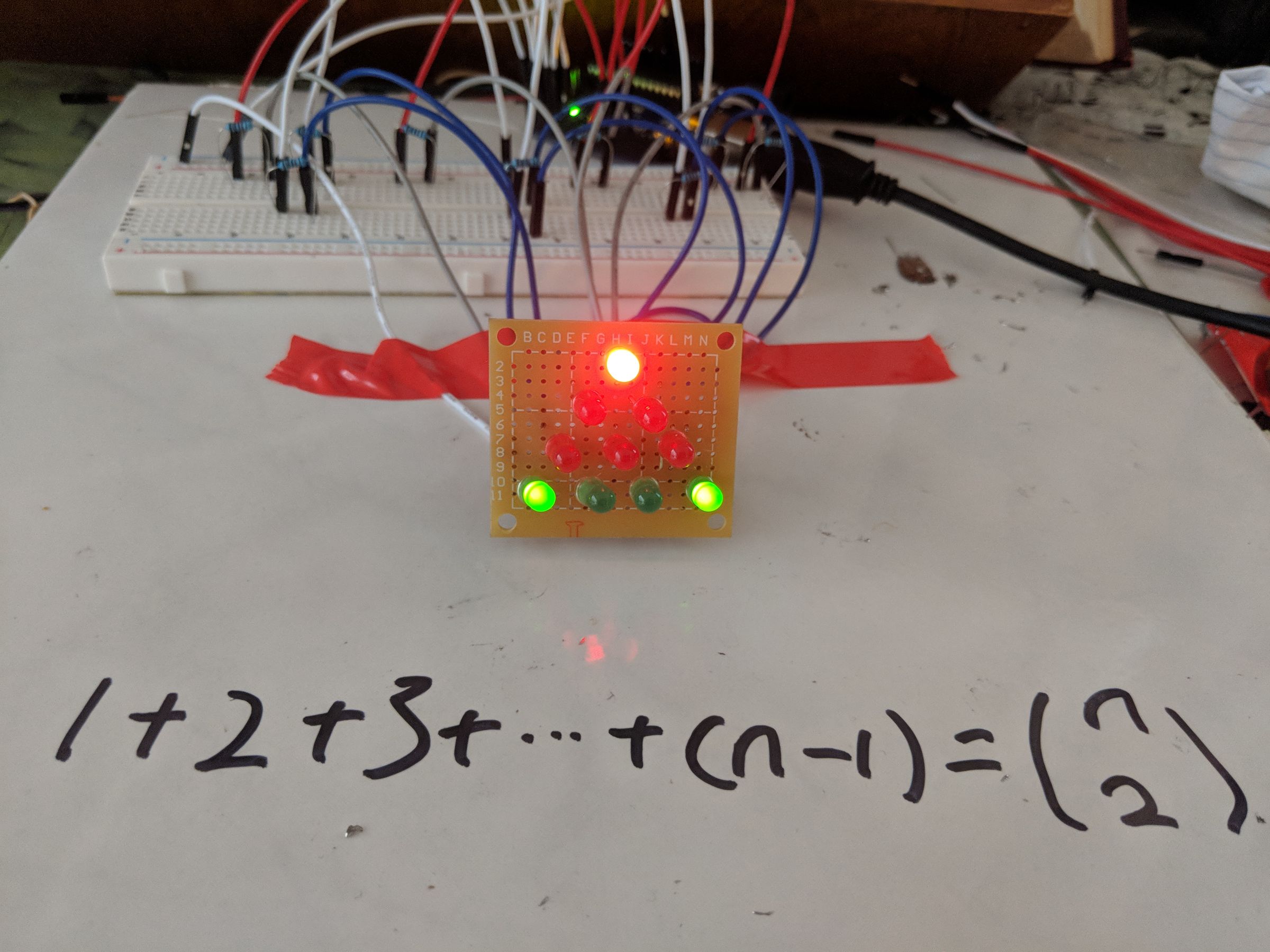 Math Proof by LEDs : 4 Steps - Instructables