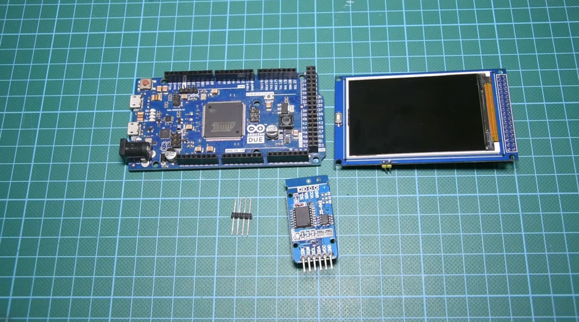 Arduino Temperature Monitor and Real Time Clock With 3.2" Display : 6 Steps - Instructables