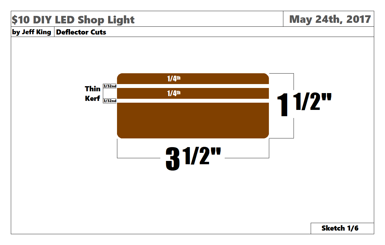 $10 LED Shop Light : 6 Steps (with Pictures) - Instructables