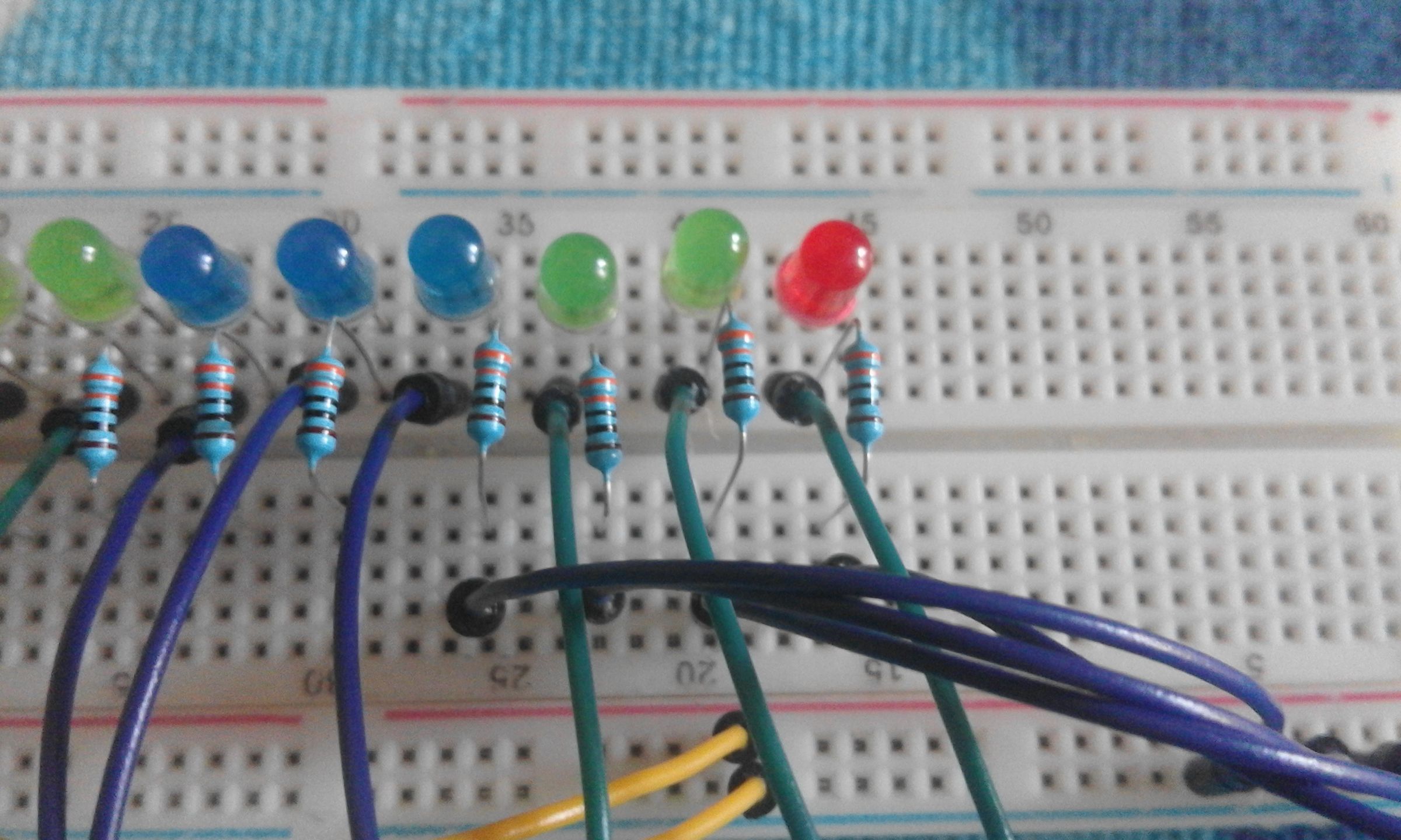 Waren's L.E.D Music Visualizer : 16 Steps (with Pictures) - Instructables