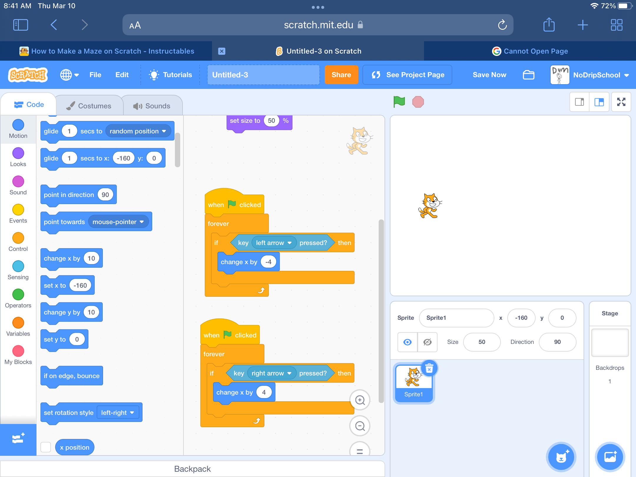 How to Make a Maze on Scratch : 7 Steps - Instructables