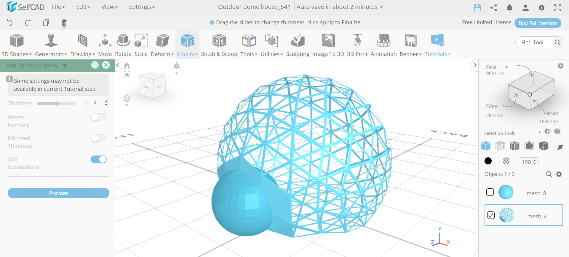 HOW TO CREATE 3D WIREFRAME MODELS LIKE SPIRAL LAMP SHADE AND OUTDOOR ...