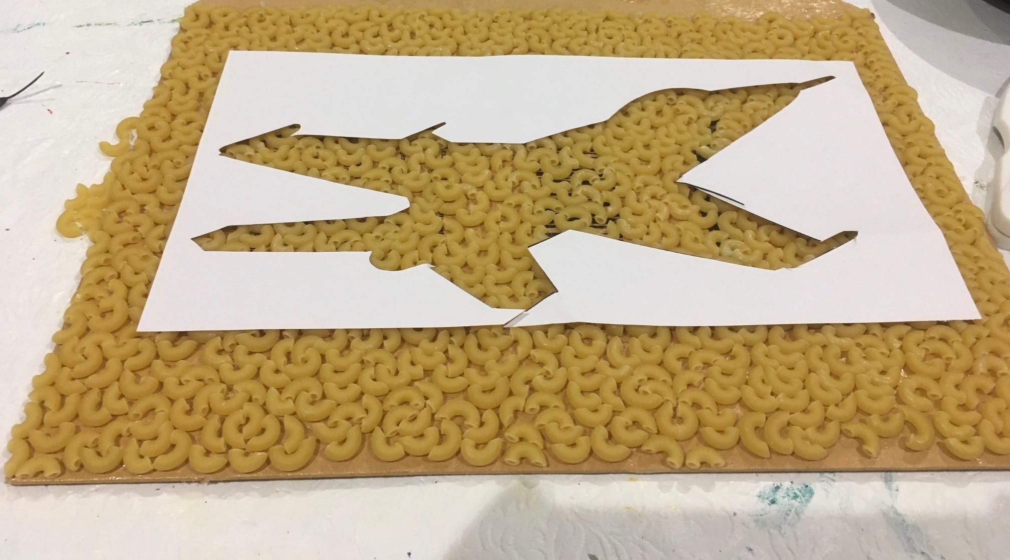 Macaroni Shadow Art for All Ages : 5 Steps - Instructables