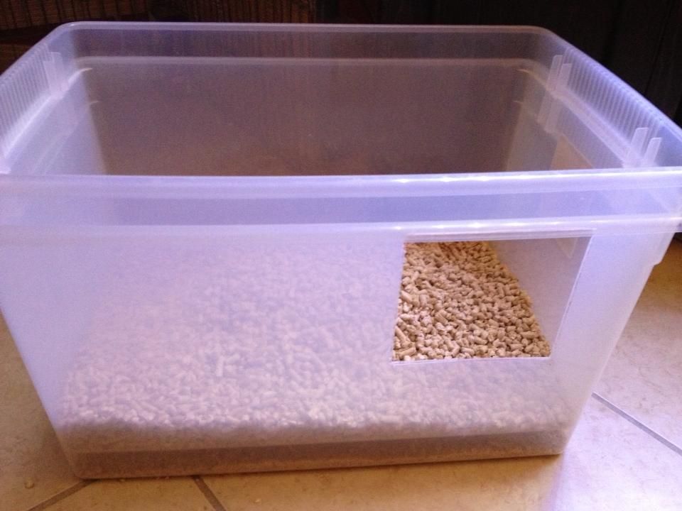 Pine Pellets Cat Litter Box : 5 Steps - Instructables