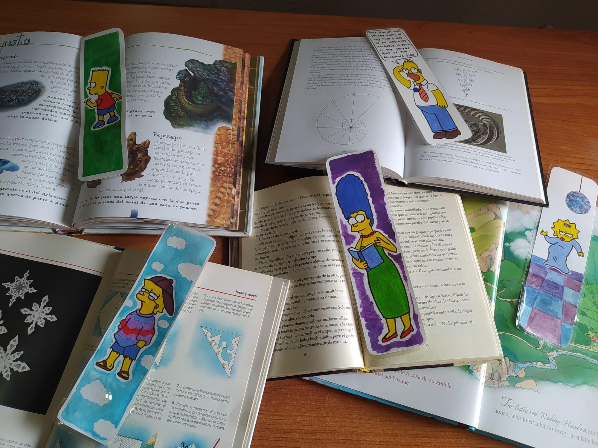 Simpsons Bookmarks + Simple Way to Plasticize : 7 Steps (with Pictures ...