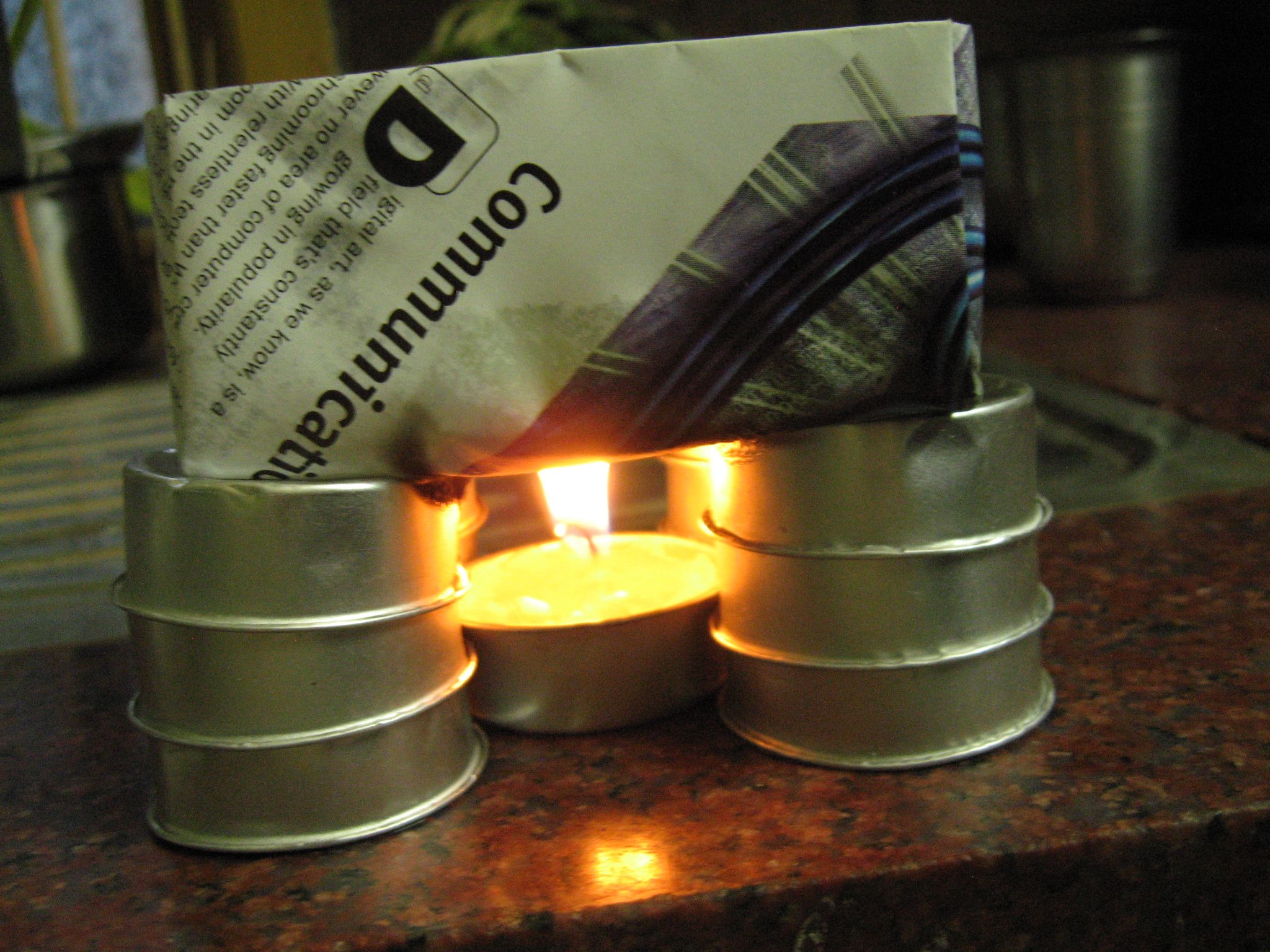 Boil Water or Cook Rice in an Origami Paper Box : 9 Steps (with ...