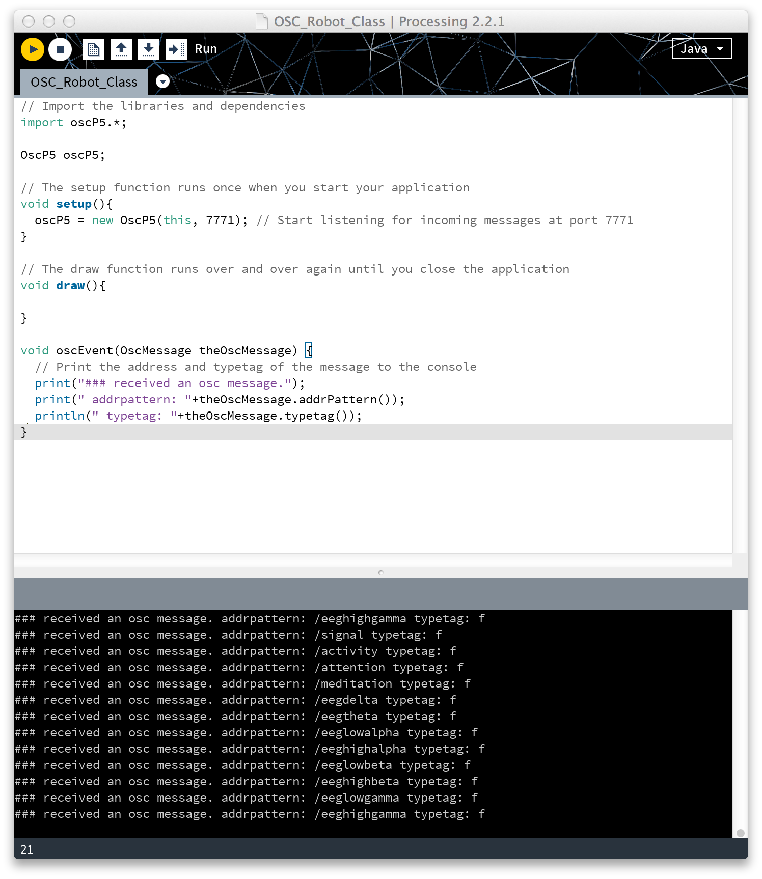 Throw Fireballs With Your Mind Using OSC and Processing : 7 Steps ...