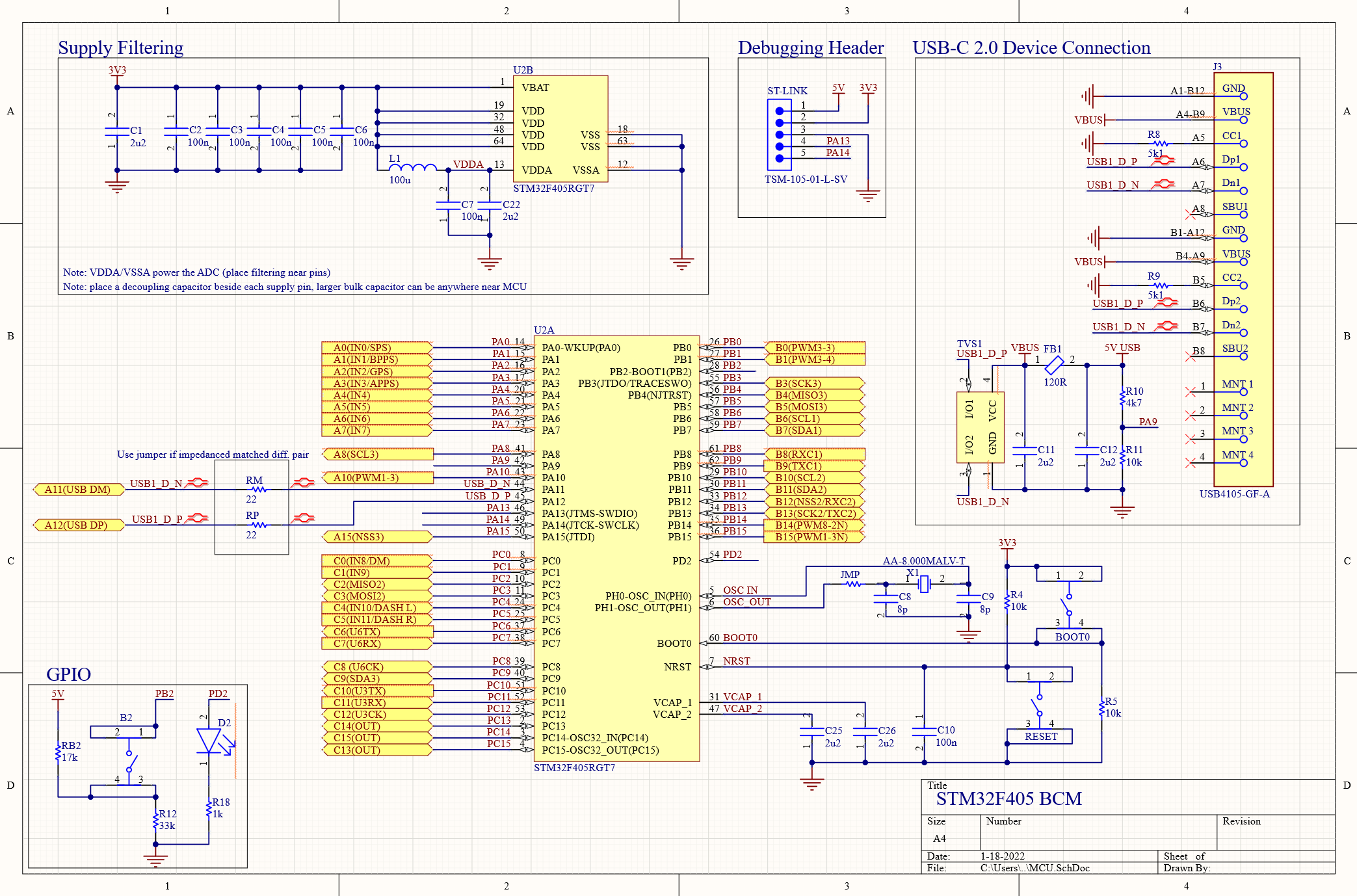 Telemetry & Body Control Module | Formula UBC SAE | STM32/Raspberry Pi ...