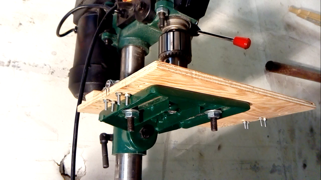MK: DIY Milling Table for Drill Press : 4 Steps (with Pictures ...