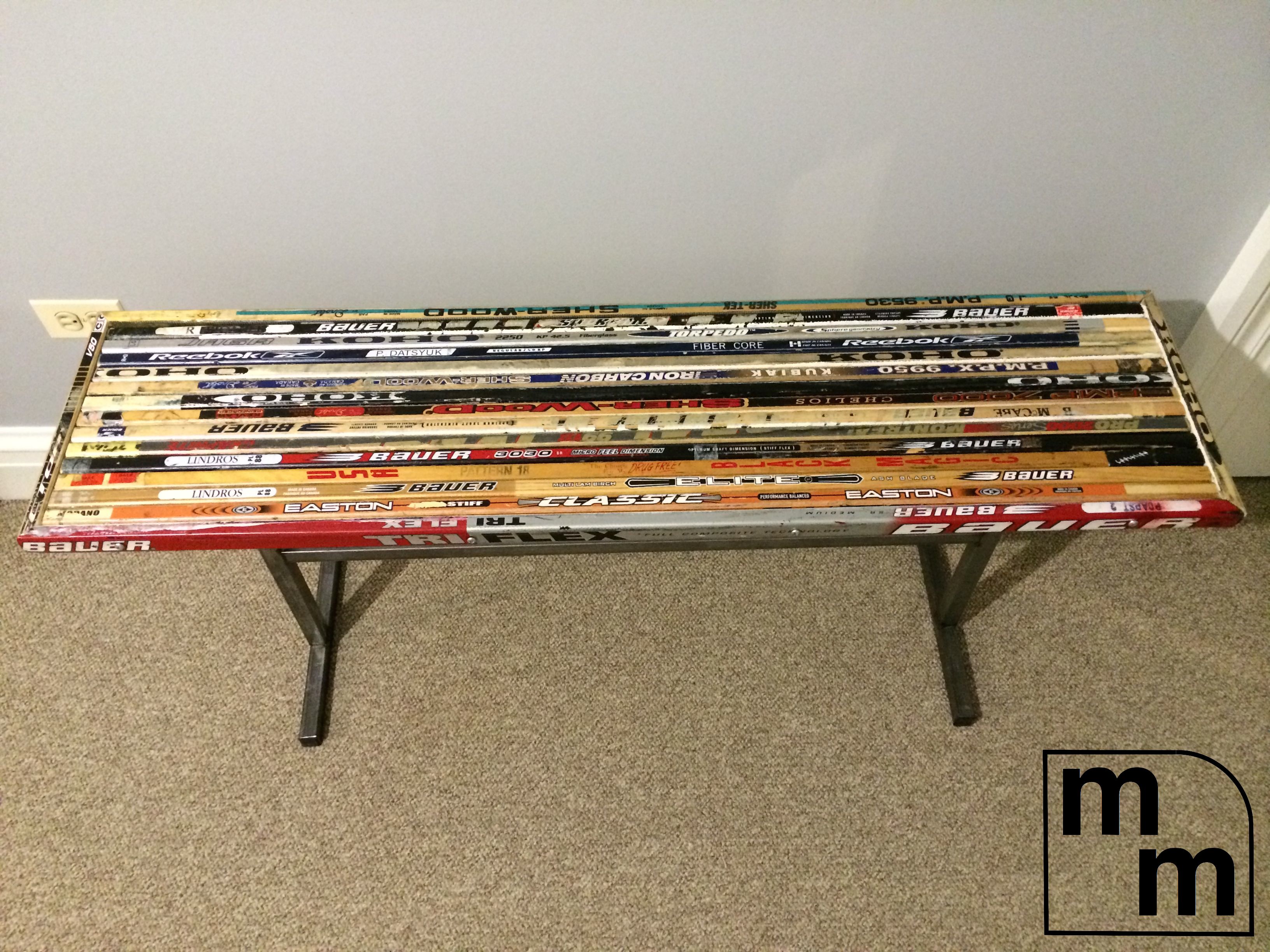 Hockey Stick Bench : 10 Steps (with Pictures) - Instructables